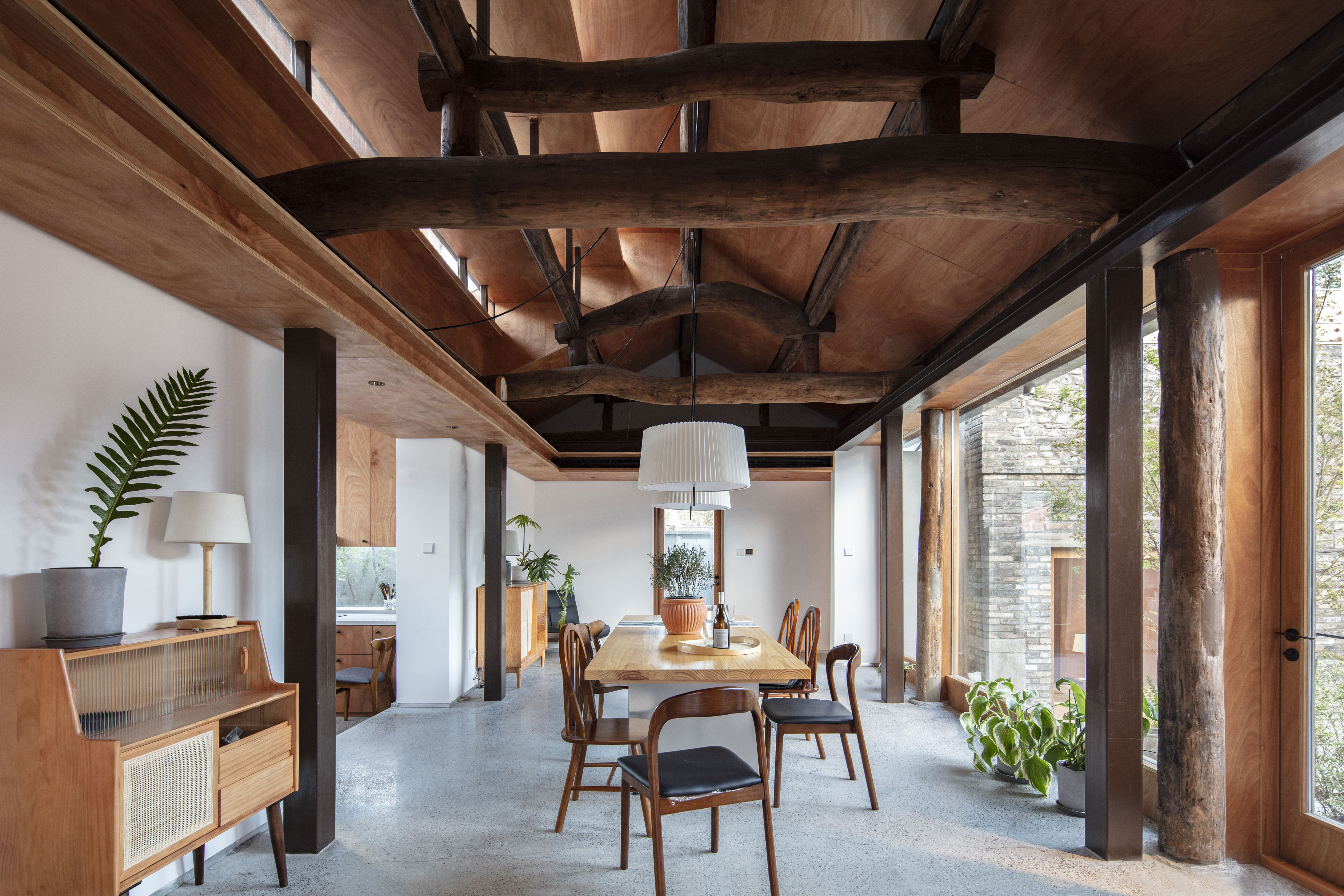 House over the wall by chaoffice - Architizer