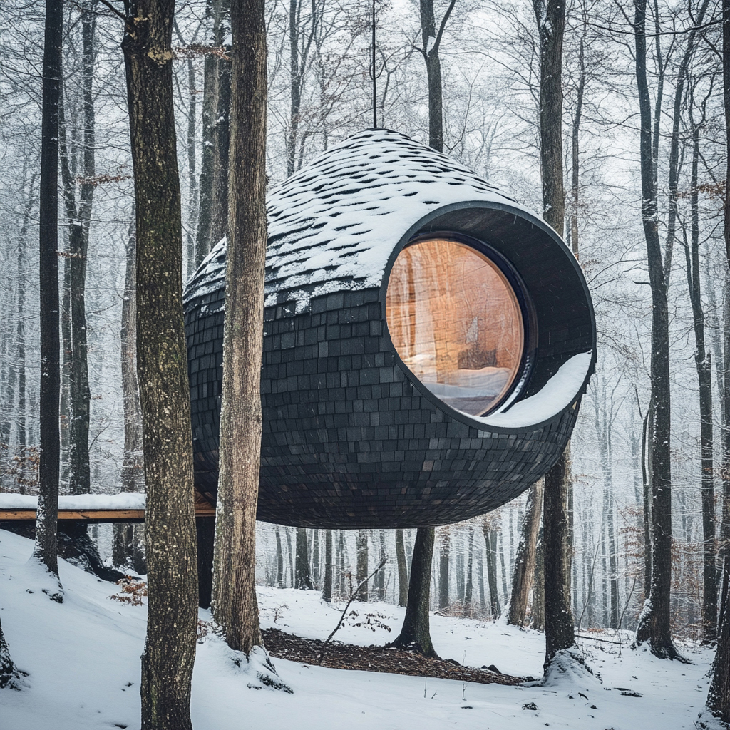 The Burl Treehouse by antonygibbondesigns - Architizer