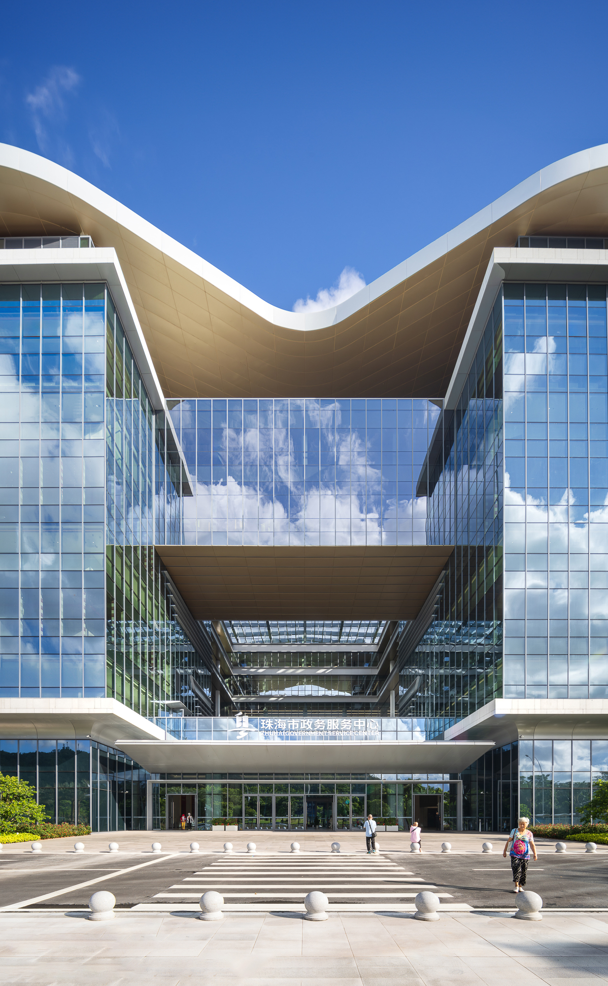 10 Design Announces Completion of New Civic Landmark: Zhuhai Civil ...