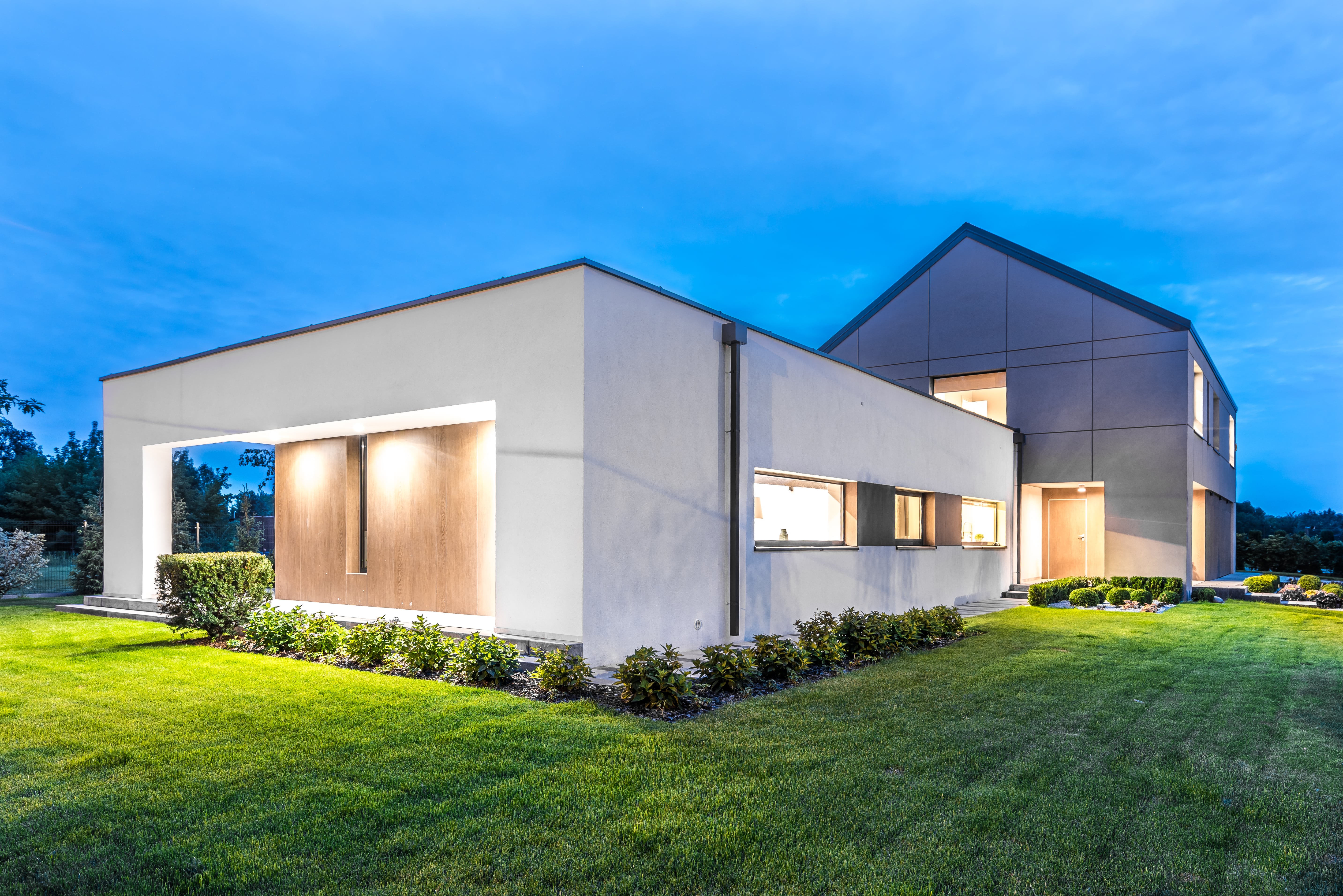Half One Level House by Z3Z ARCHITEKCI - Architizer