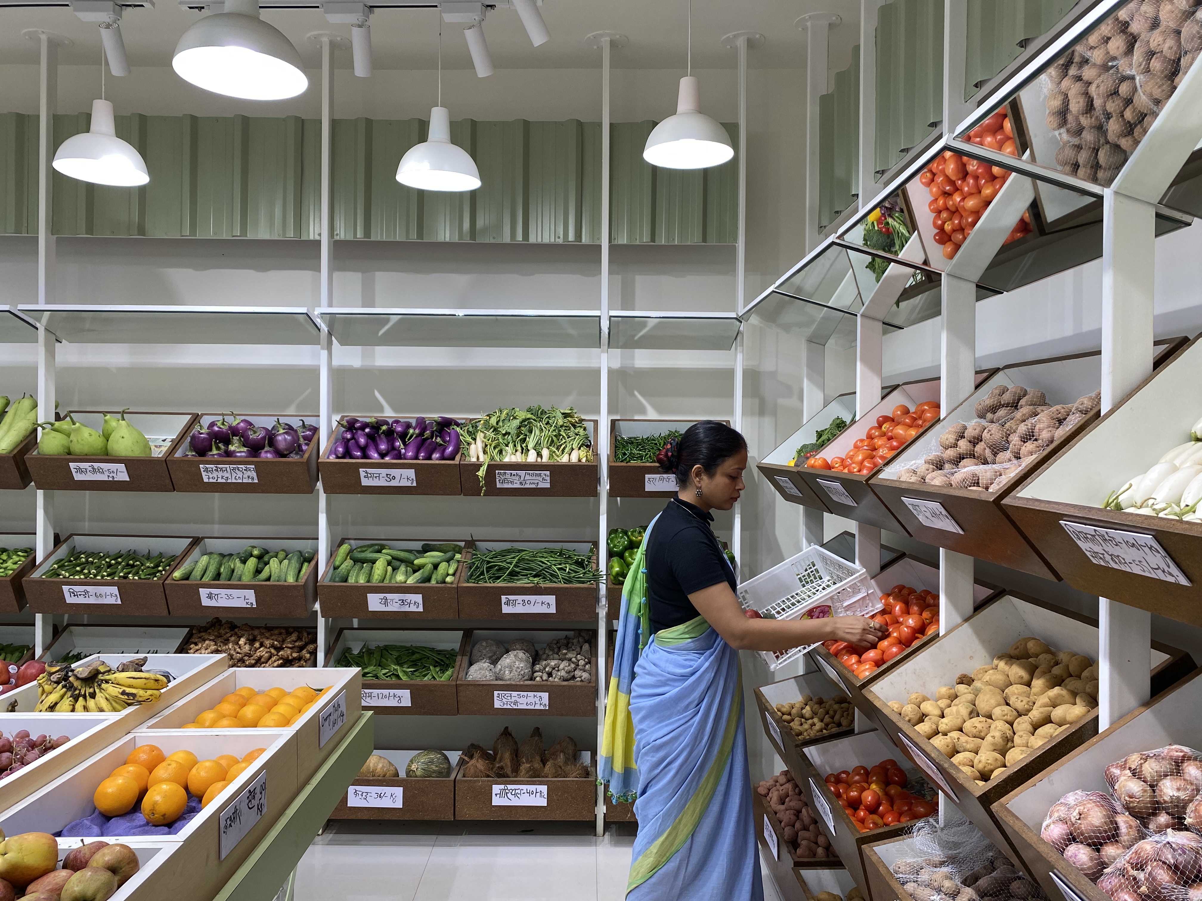 Taaza - the green grocery store by W5 Architects - Architizer