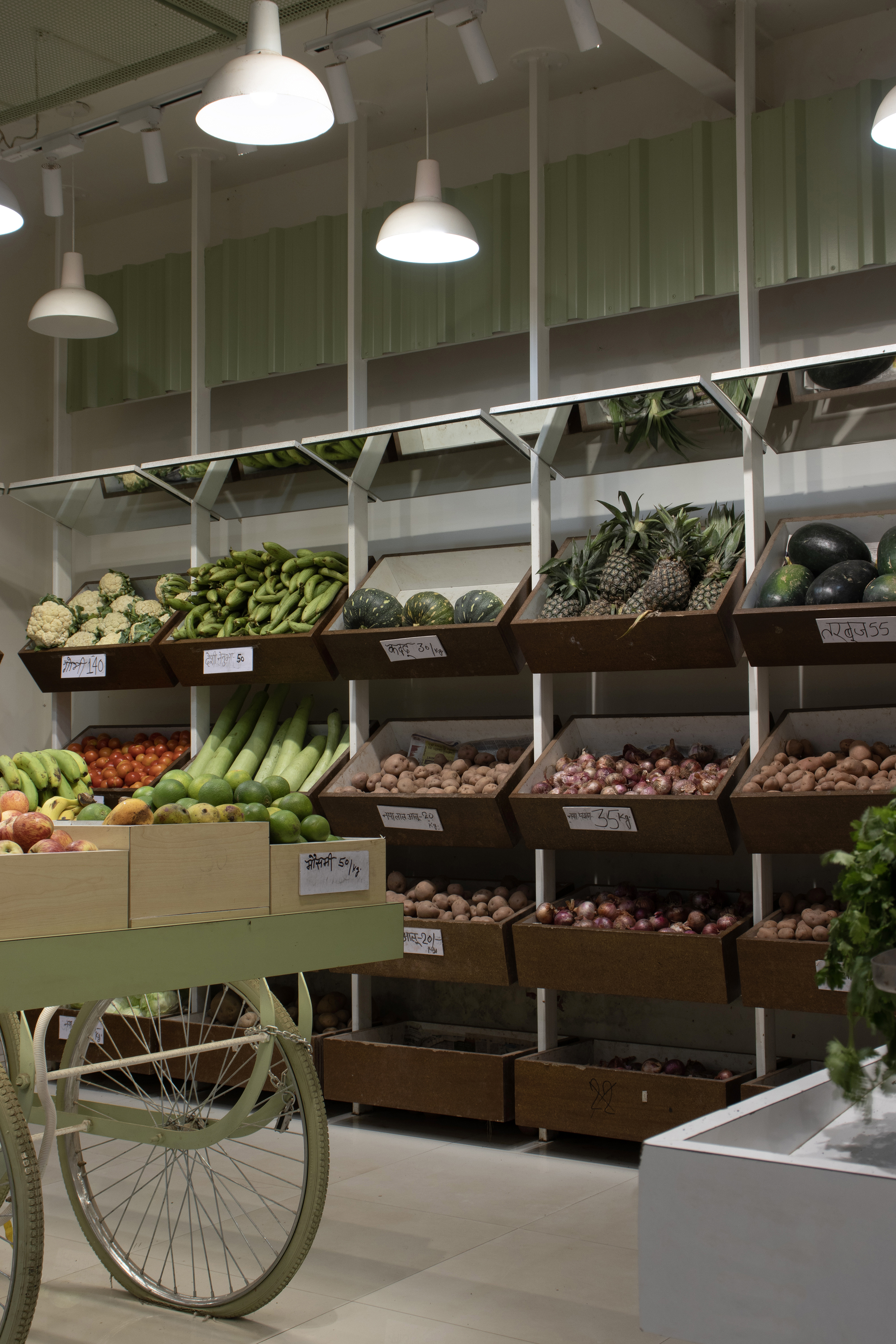 Taaza - the green grocery store by W5 Architects - Architizer
