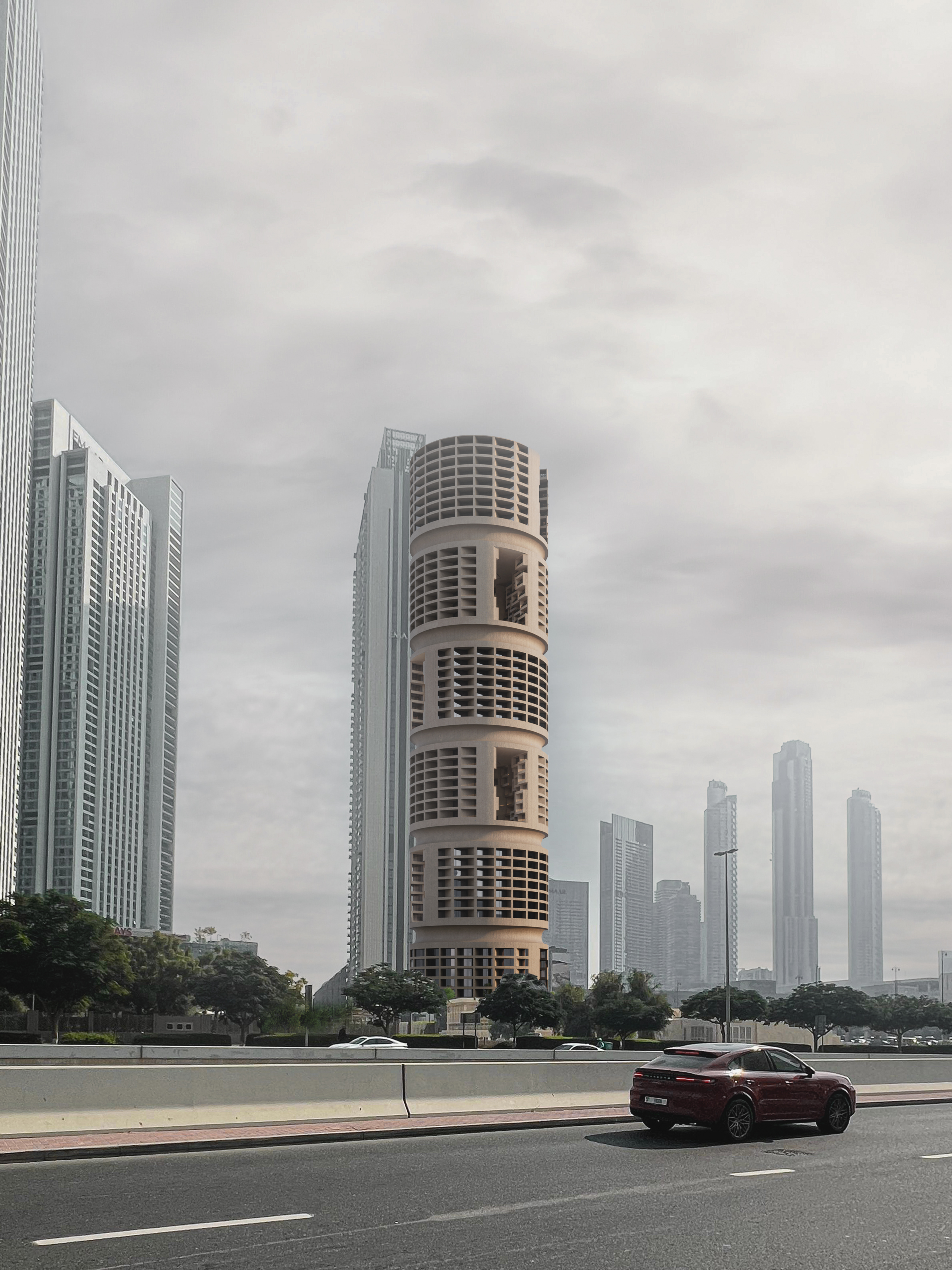 Dubai Edition Hotel: Vertical Oasis by Kalbod Design Studio - Architizer