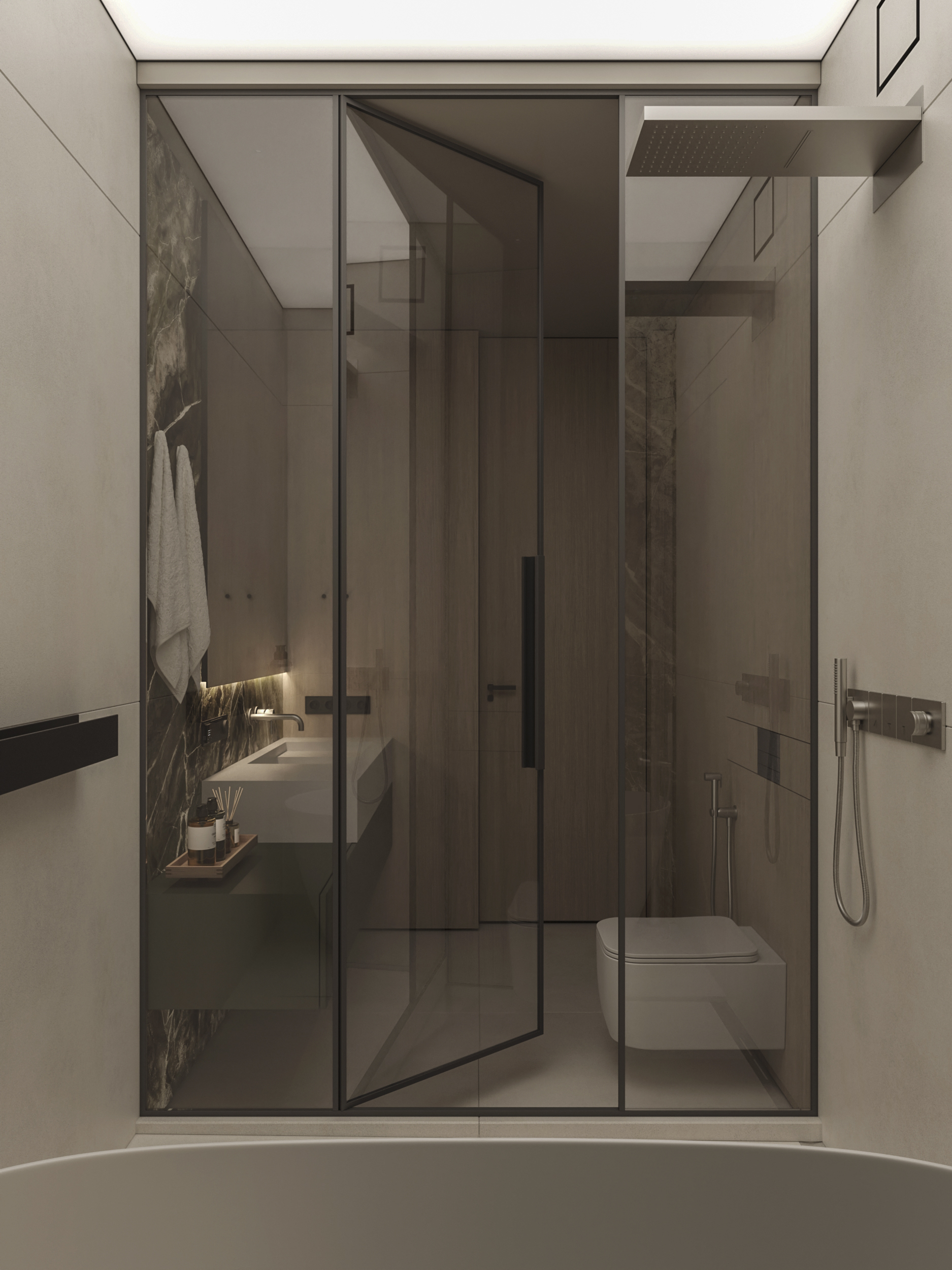 Residential complex Event, bathroom by AMB render - Architizer