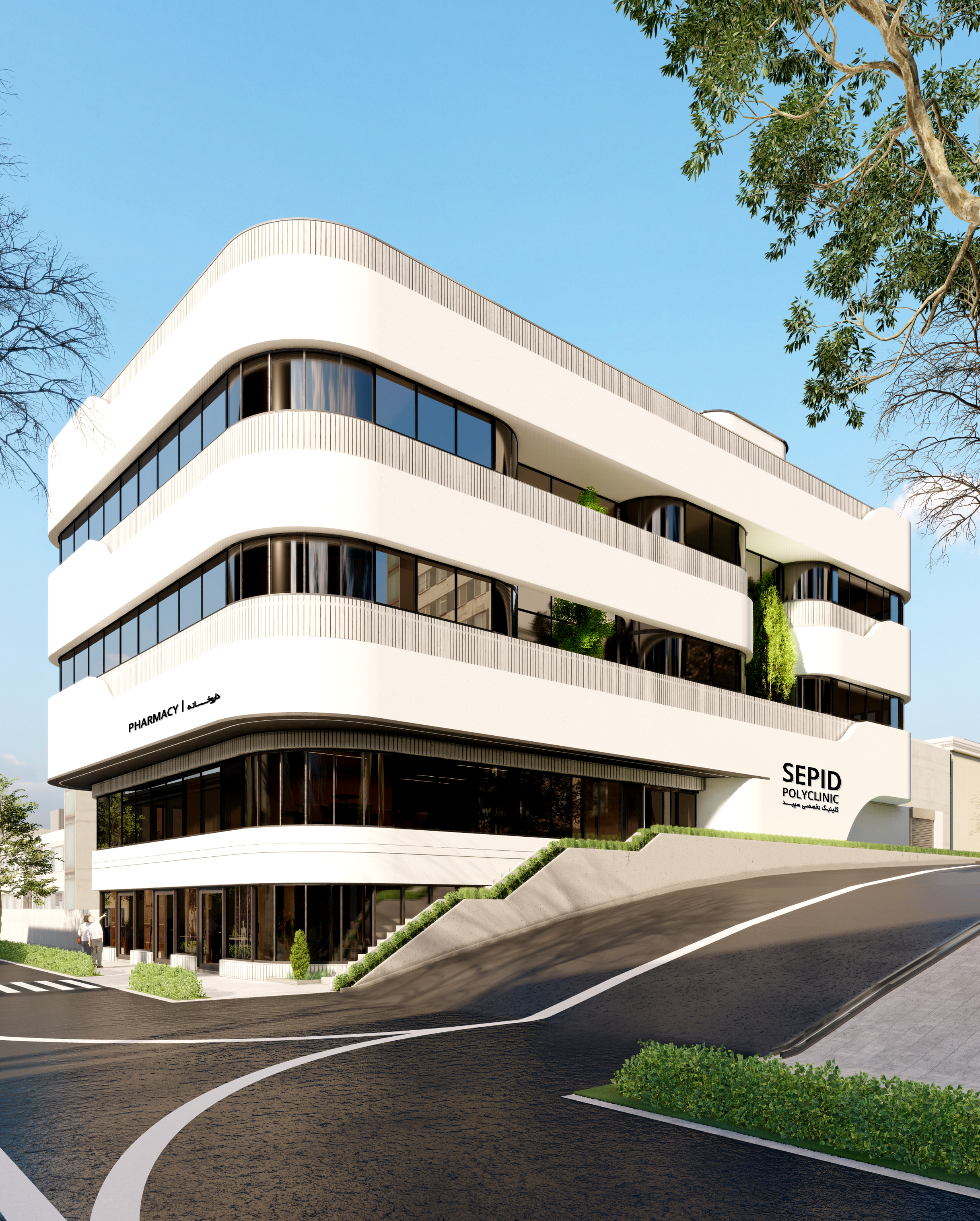 Sepid Polyclinic by ARCHMED Consulting Engineers - Architizer