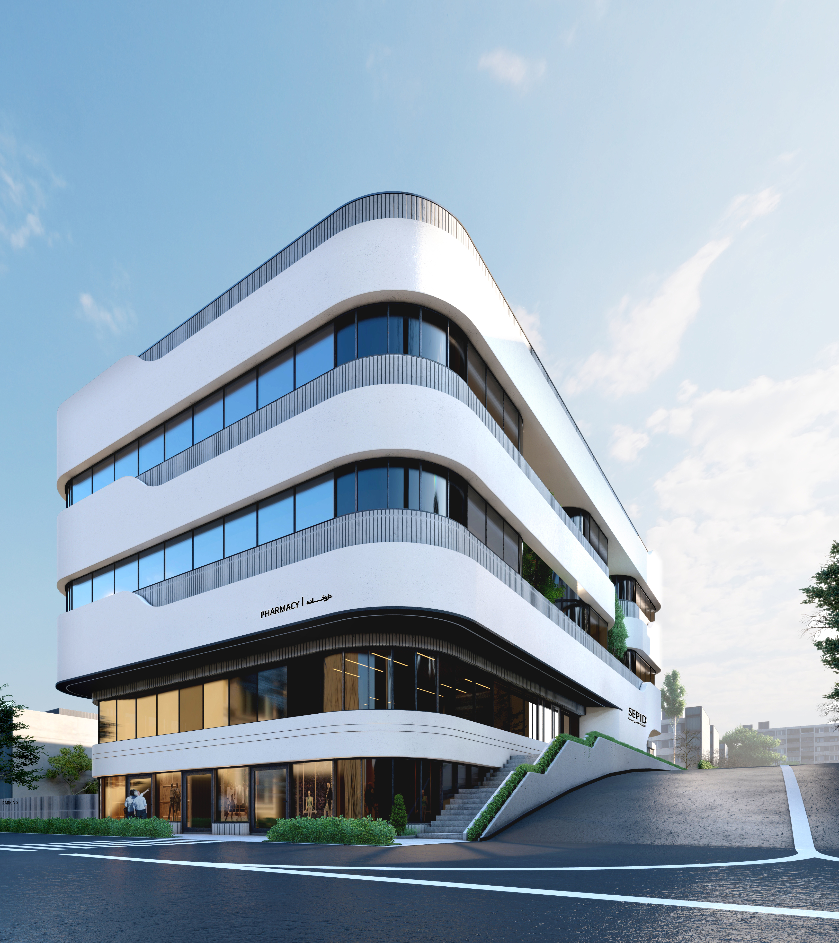 Sepid Polyclinic by ARCHMED Consulting Engineers - Architizer