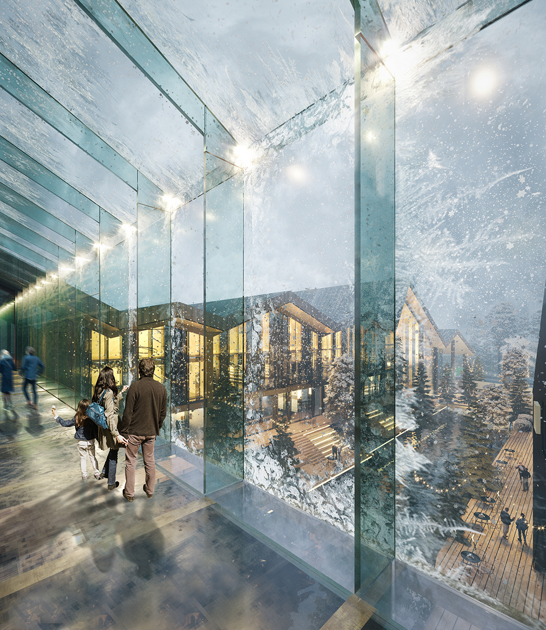Multifunctional hub Bukovel by archimatika - Architizer