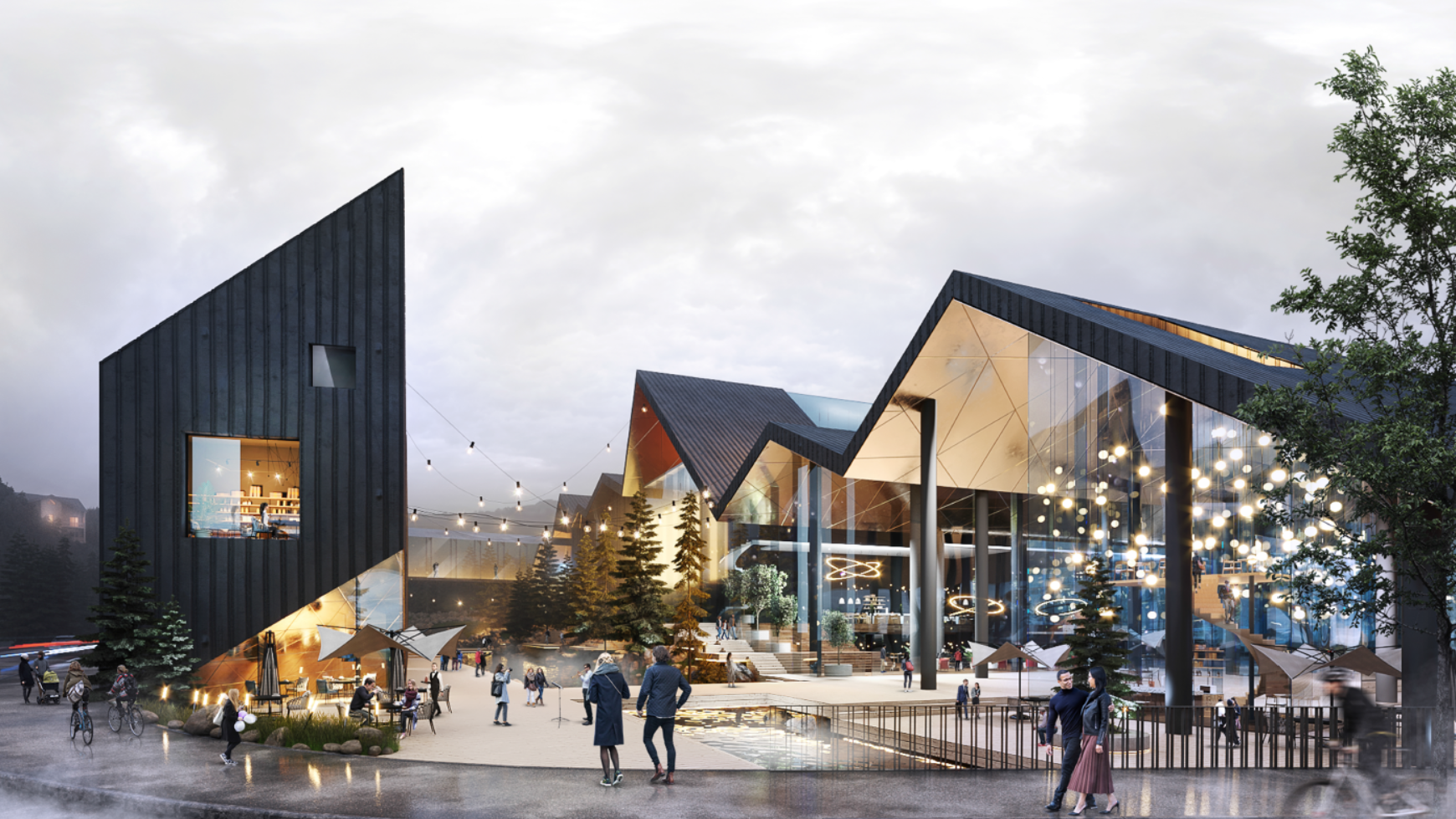 Multifunctional hub Bukovel by archimatika - Architizer