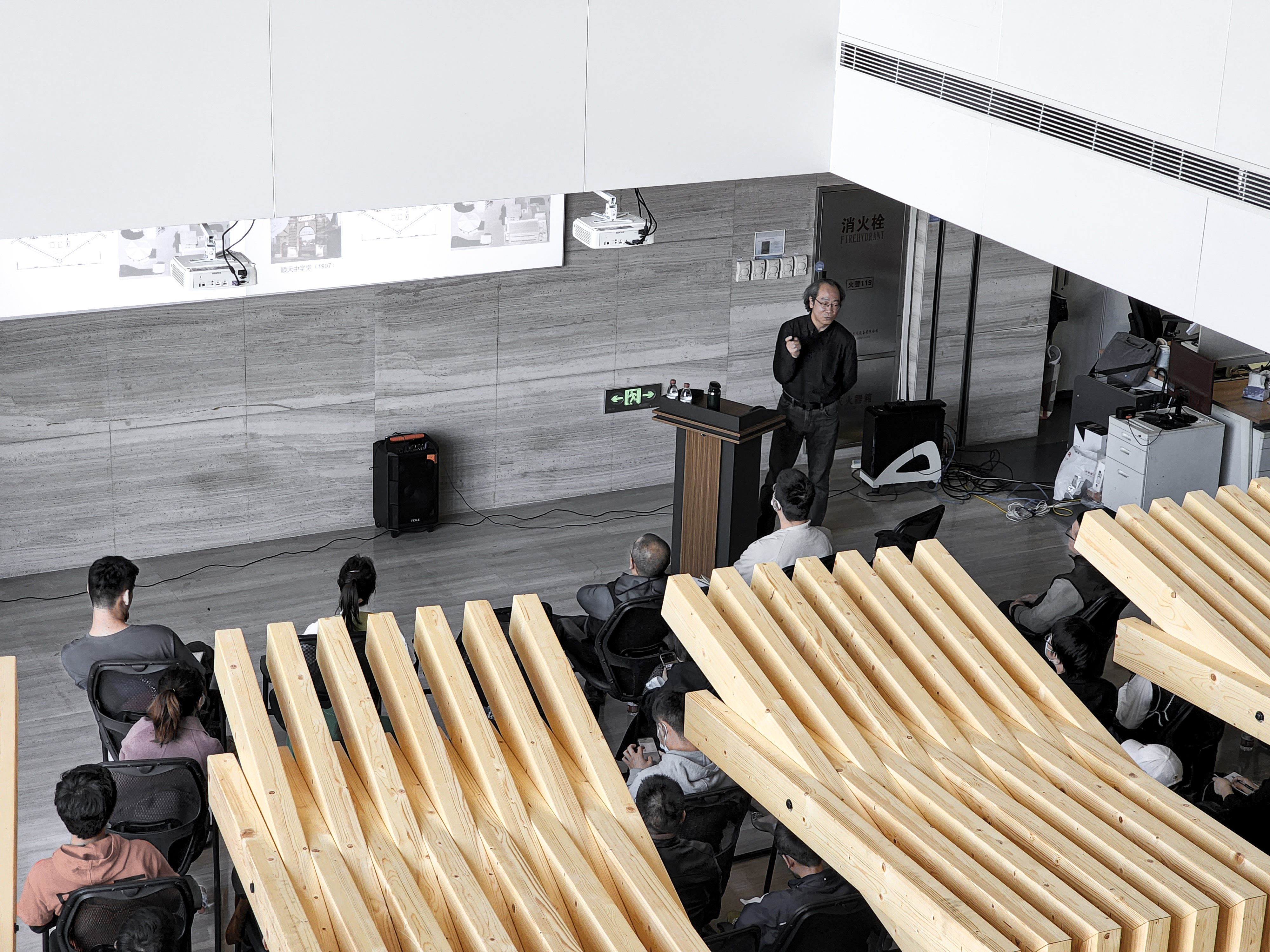 “Digital Wood Structure + Design Logic” Exhibition Design by Qing ...