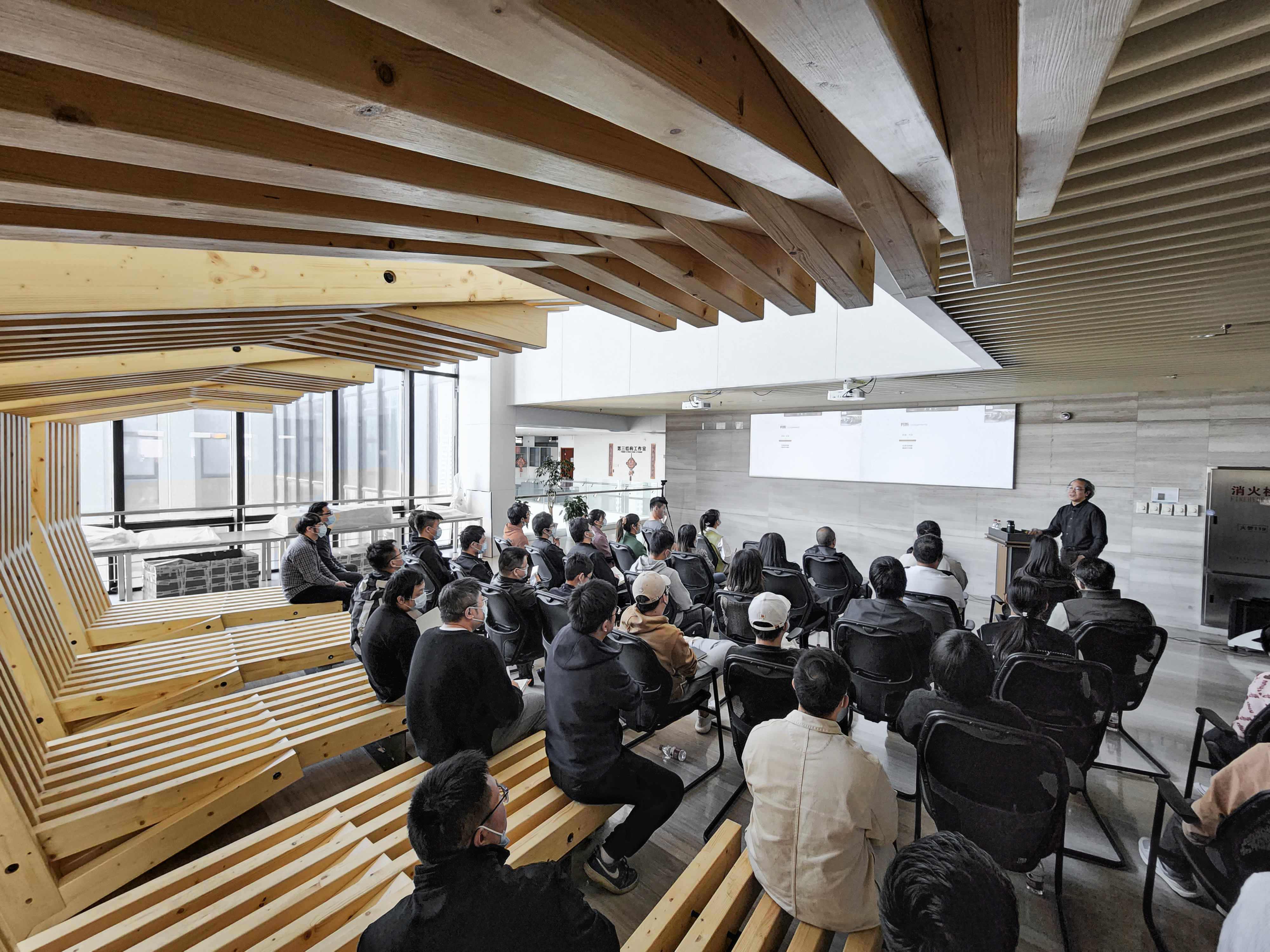 “Digital Wood Structure + Design Logic” Exhibition Design by Qing ...