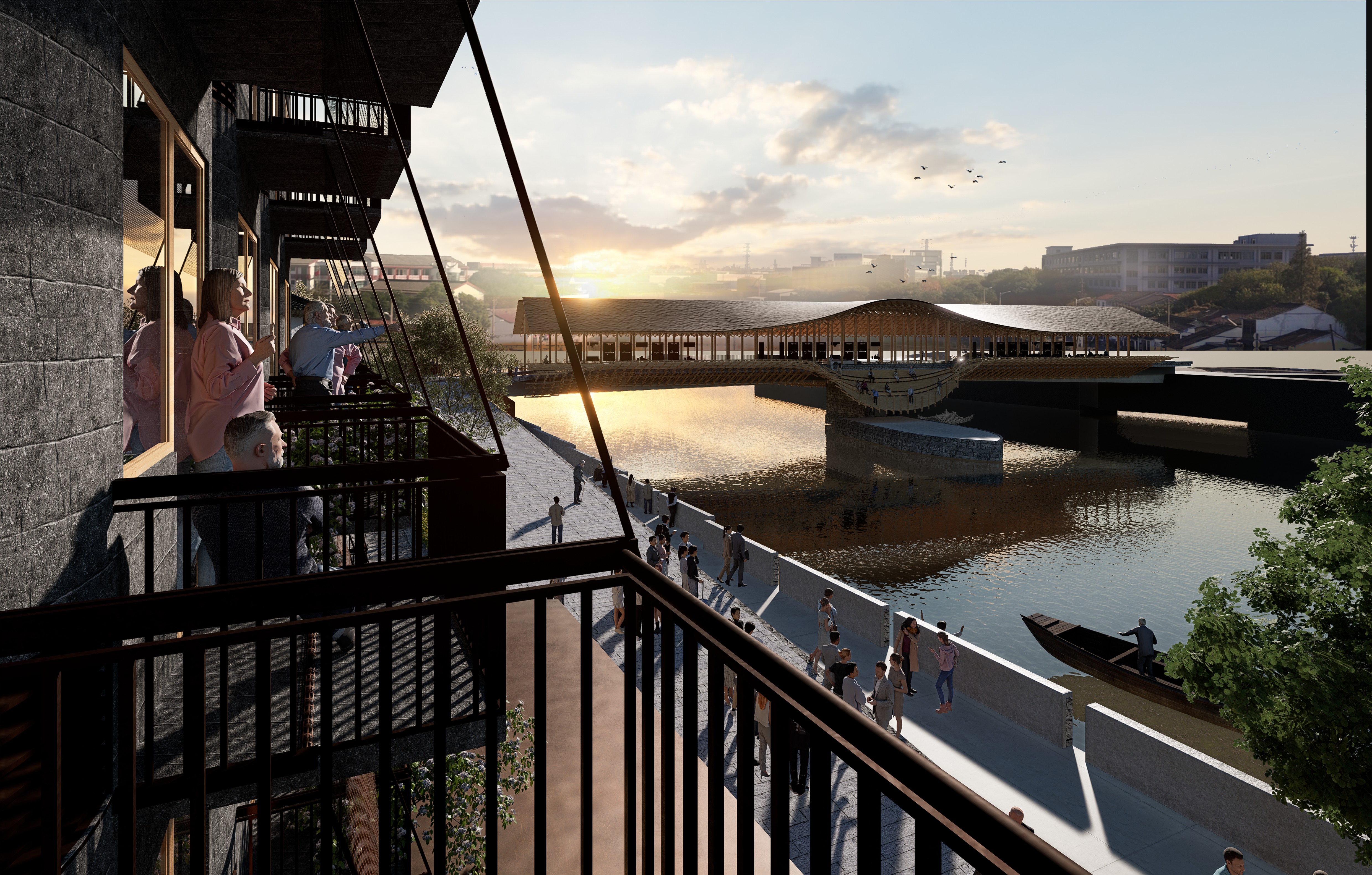 [OPNE THE GATES!]Scene design of "three gates and one axis" in Doumen ...