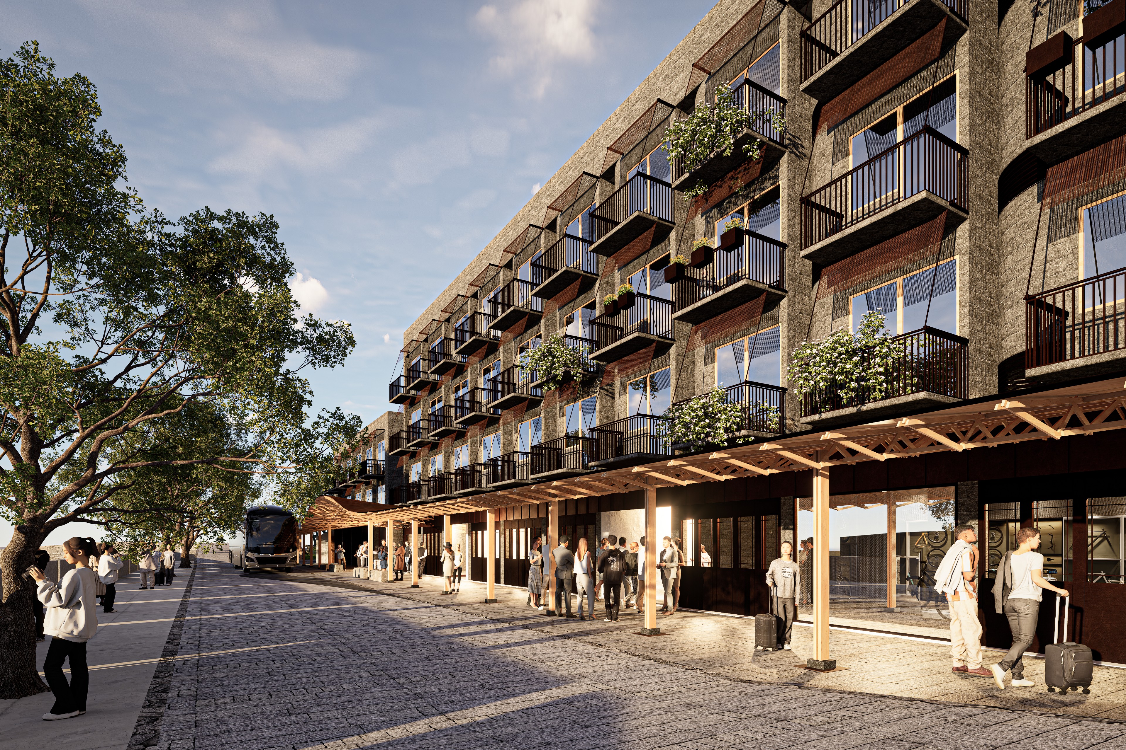 [OPNE THE GATES!]Scene design of "three gates and one axis" in Doumen ...