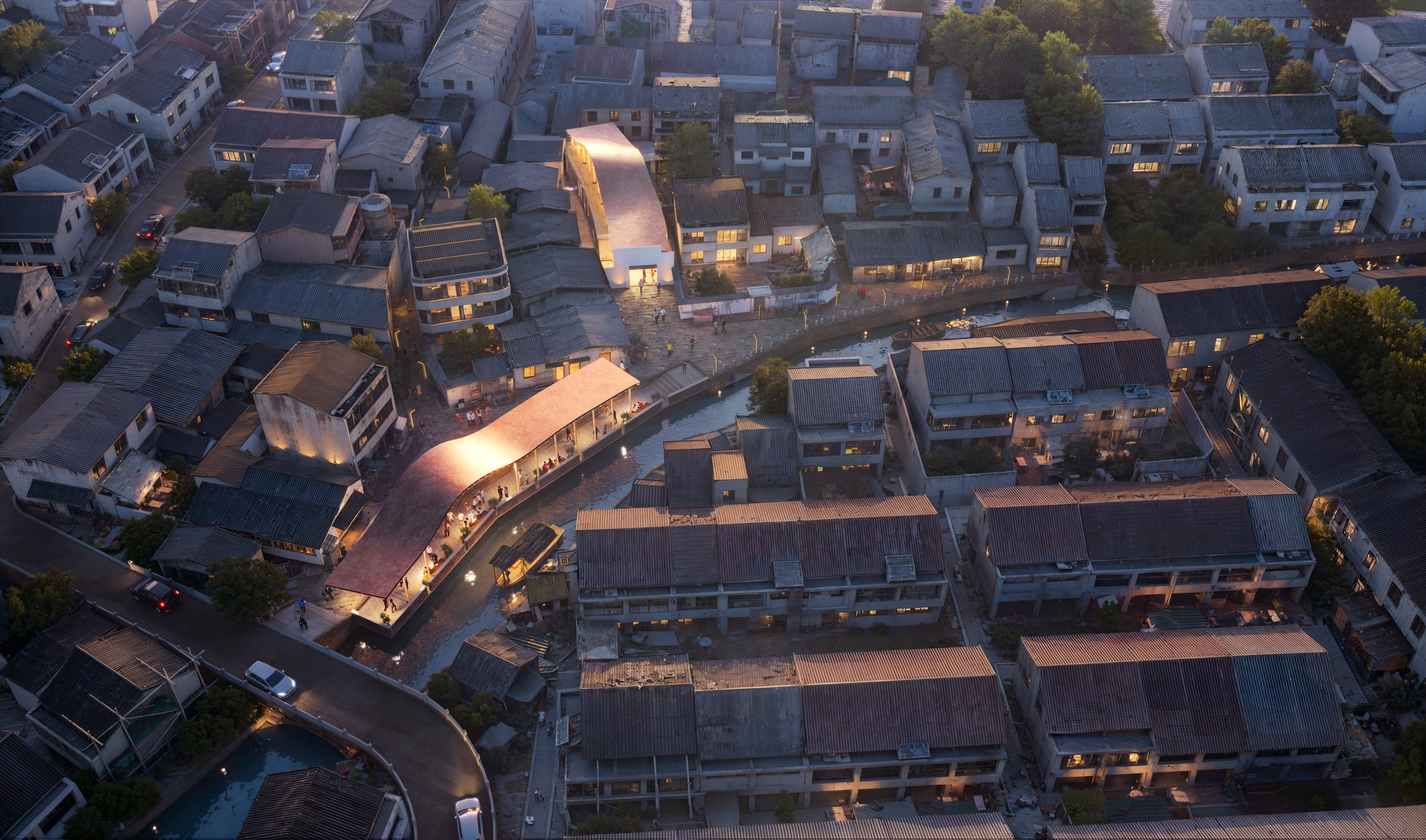 [OPNE THE GATES!]Scene design of "three gates and one axis" in Doumen ...