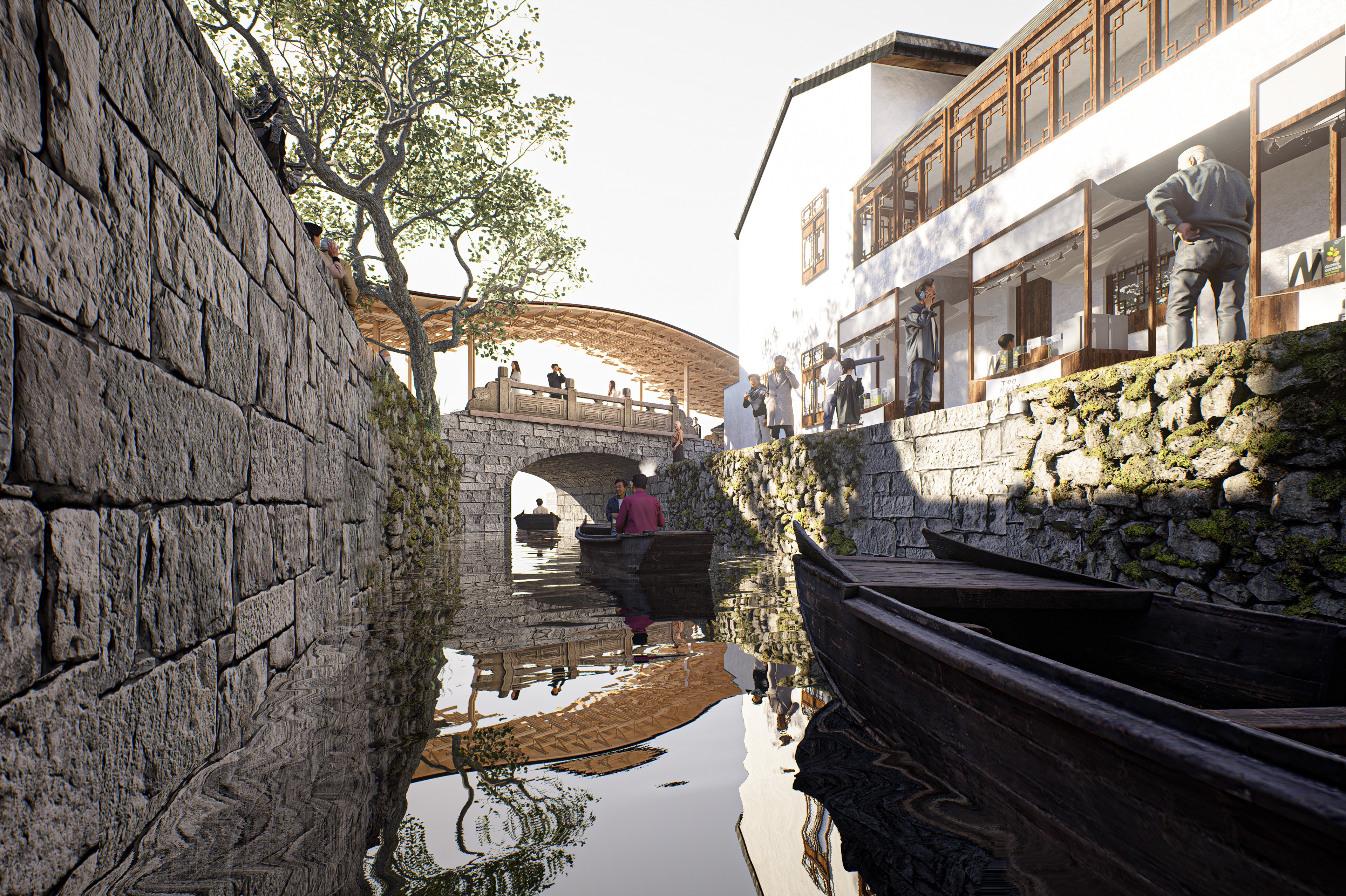 [OPNE THE GATES!]Scene design of "three gates and one axis" in Doumen ...