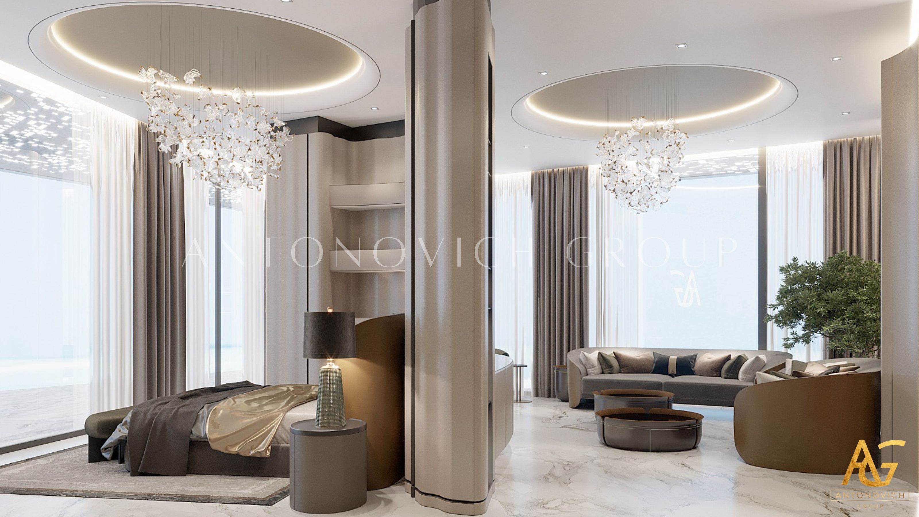 Key Features of Antonovich Group’s Modern Bedroom Designs by LUXURY ...