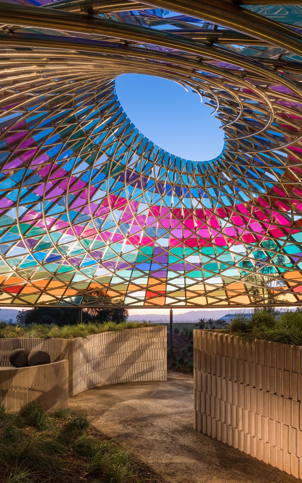 Vertical Panorama Pavilion by Studio Other Spaces - Architizer