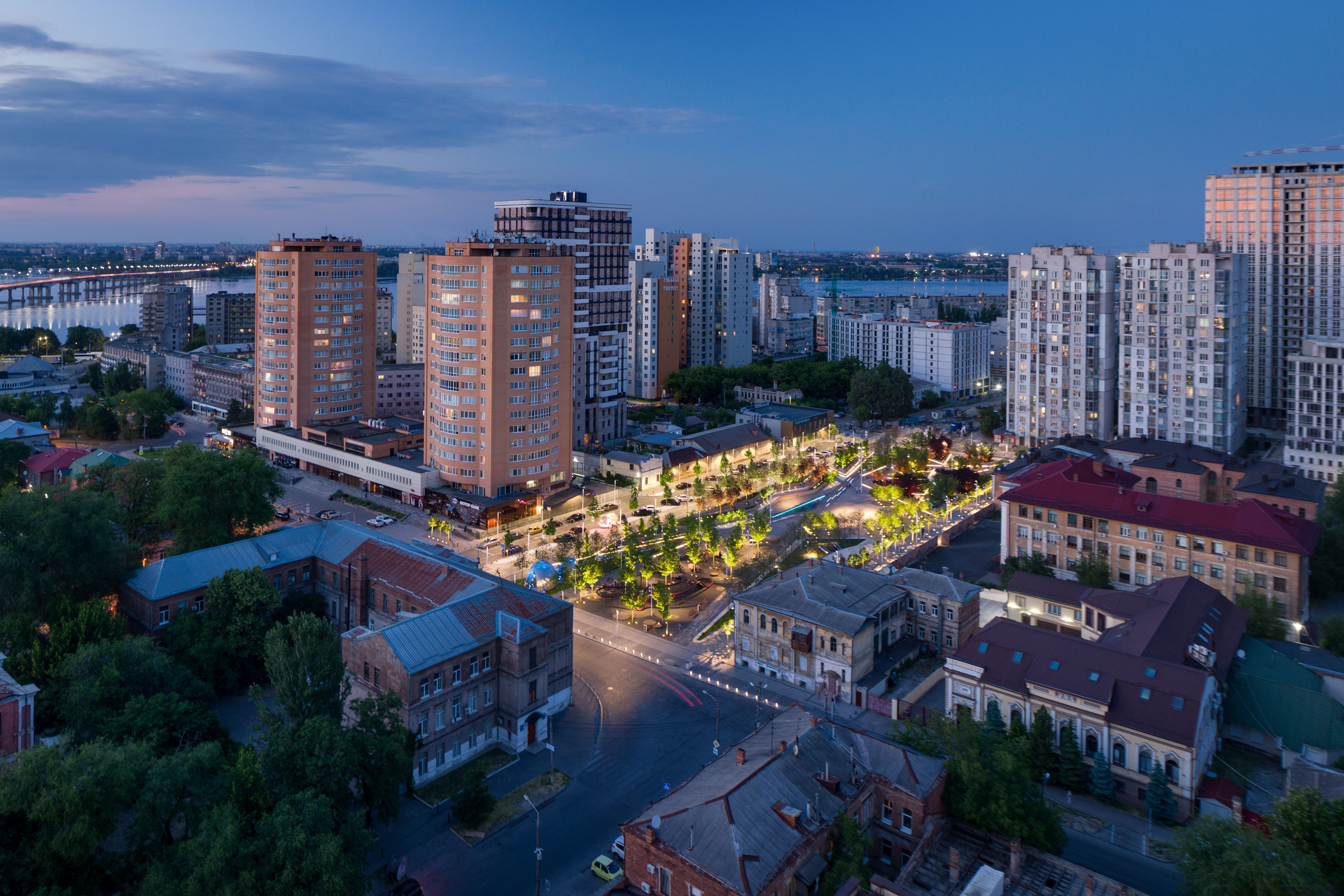 Reconstruction of Uspenska Square in Dnipro, Ukraine by Architectural ...