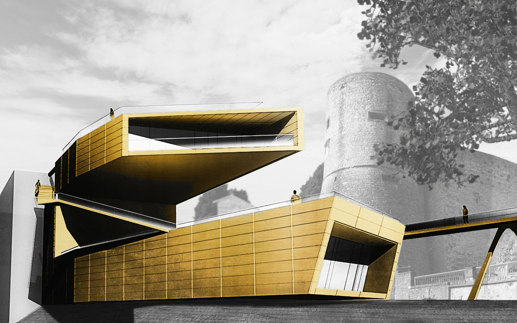 Cultural Center in Bergamo by Alessandro Calvi Rollino Architetto ...