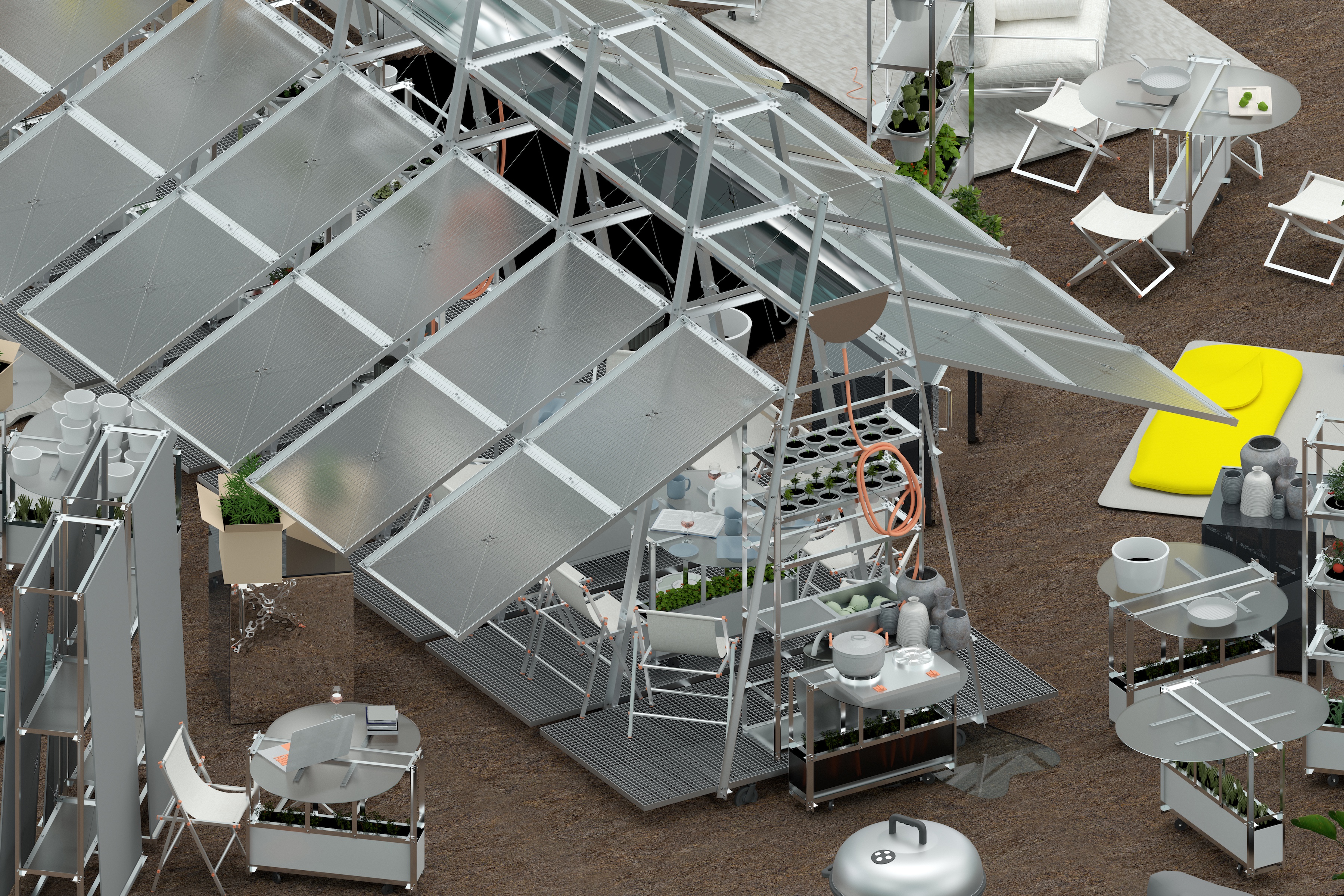 Your Greenhouse Is Your Kitchen by Office for Roundtable, JXY Studio ...