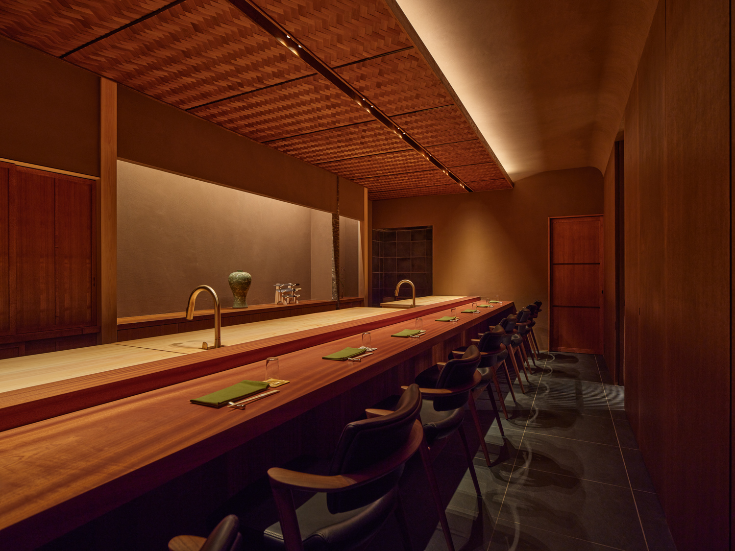 Kappo cuisine restaurant issaku by kasa architects - Architizer