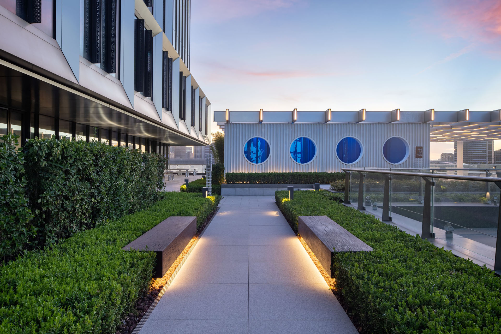Shanghai WLA Artificial Intelligence Lab Gardens by Ballistic ...