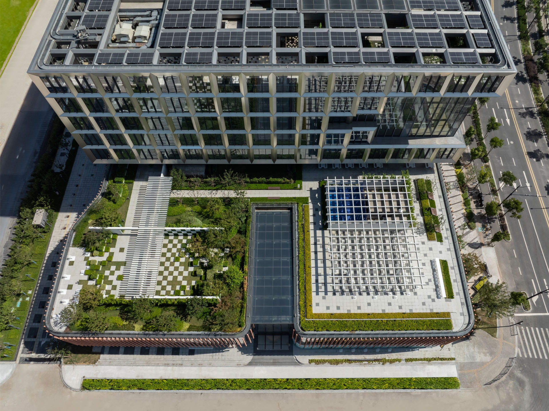 Shanghai WLA Artificial Intelligence Lab Gardens by Ballistic ...