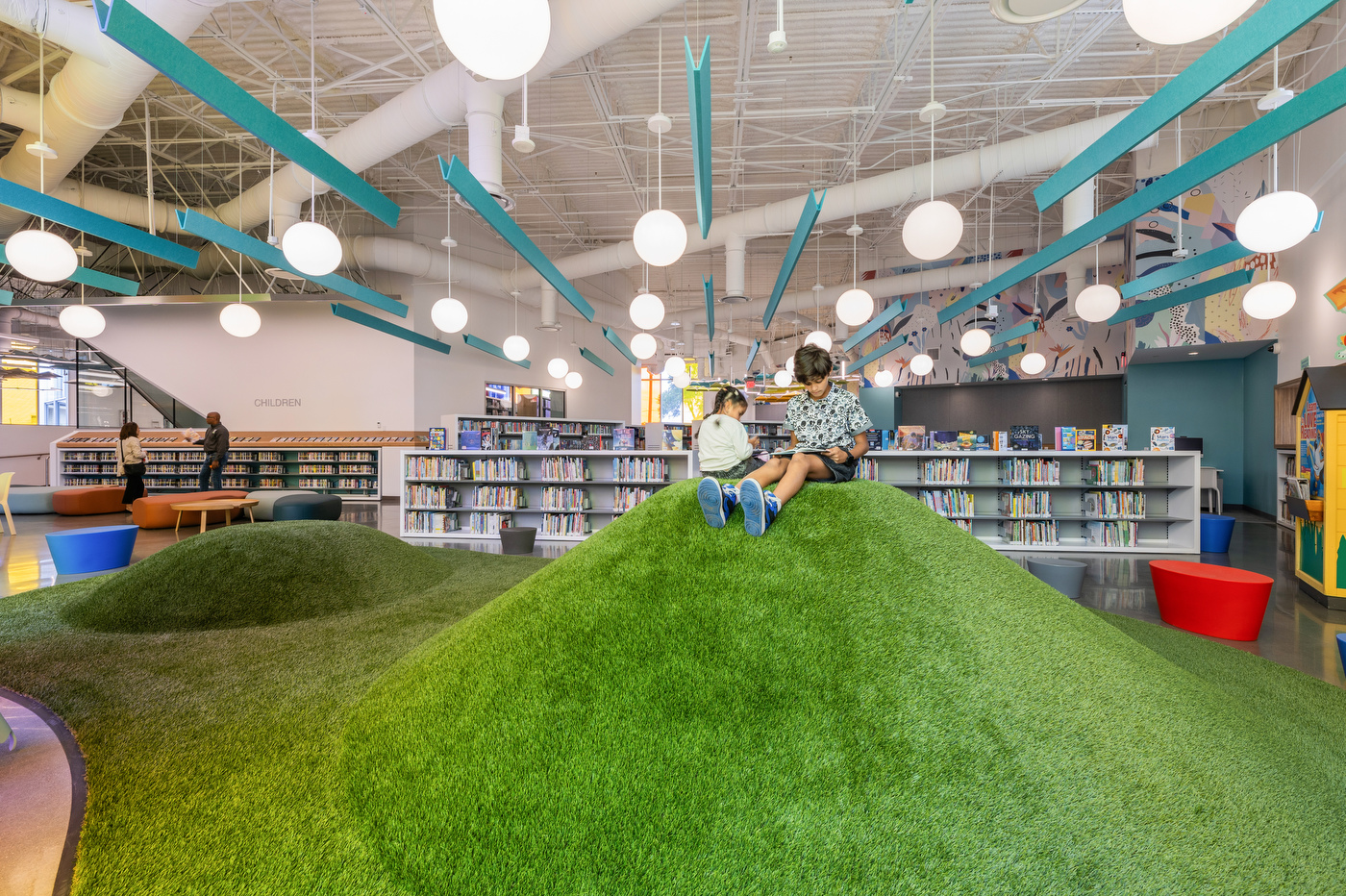 Dr. Shannon Walker Neighborhood Library by BRAVE/architecture - Architizer