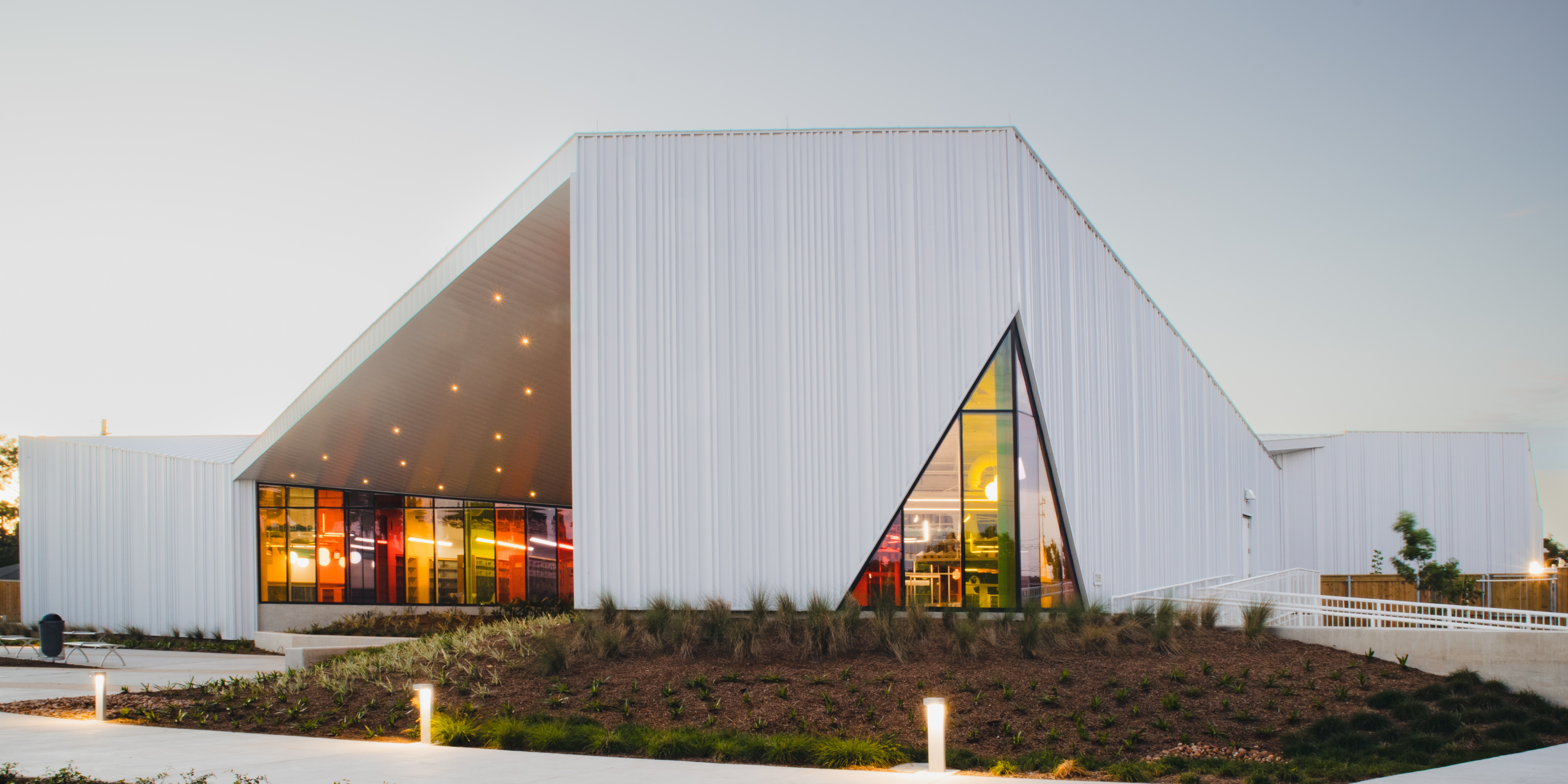 Dr. Shannon Walker Neighborhood Library by BRAVE/architecture - Architizer