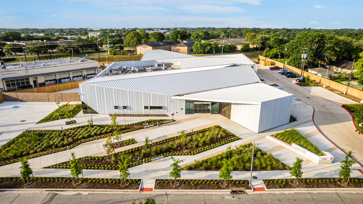 Dr. Shannon Walker Neighborhood Library by BRAVE/architecture - Architizer