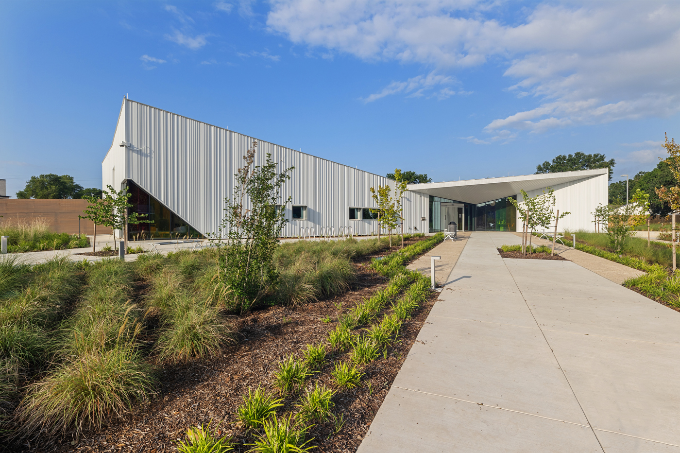 Dr. Shannon Walker Neighborhood Library by BRAVE/architecture - Architizer