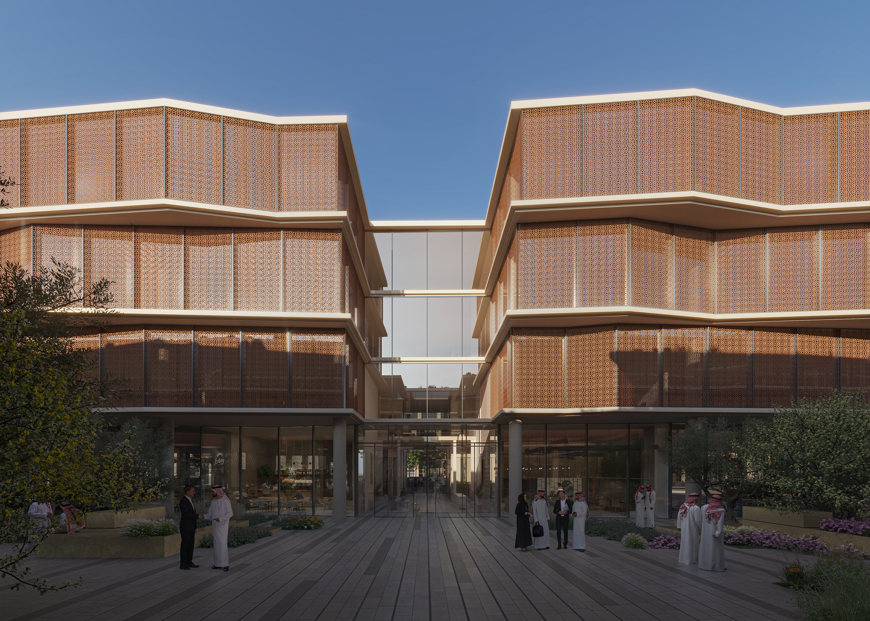 Misk Forum Peninsula Offices by U+A - Architizer