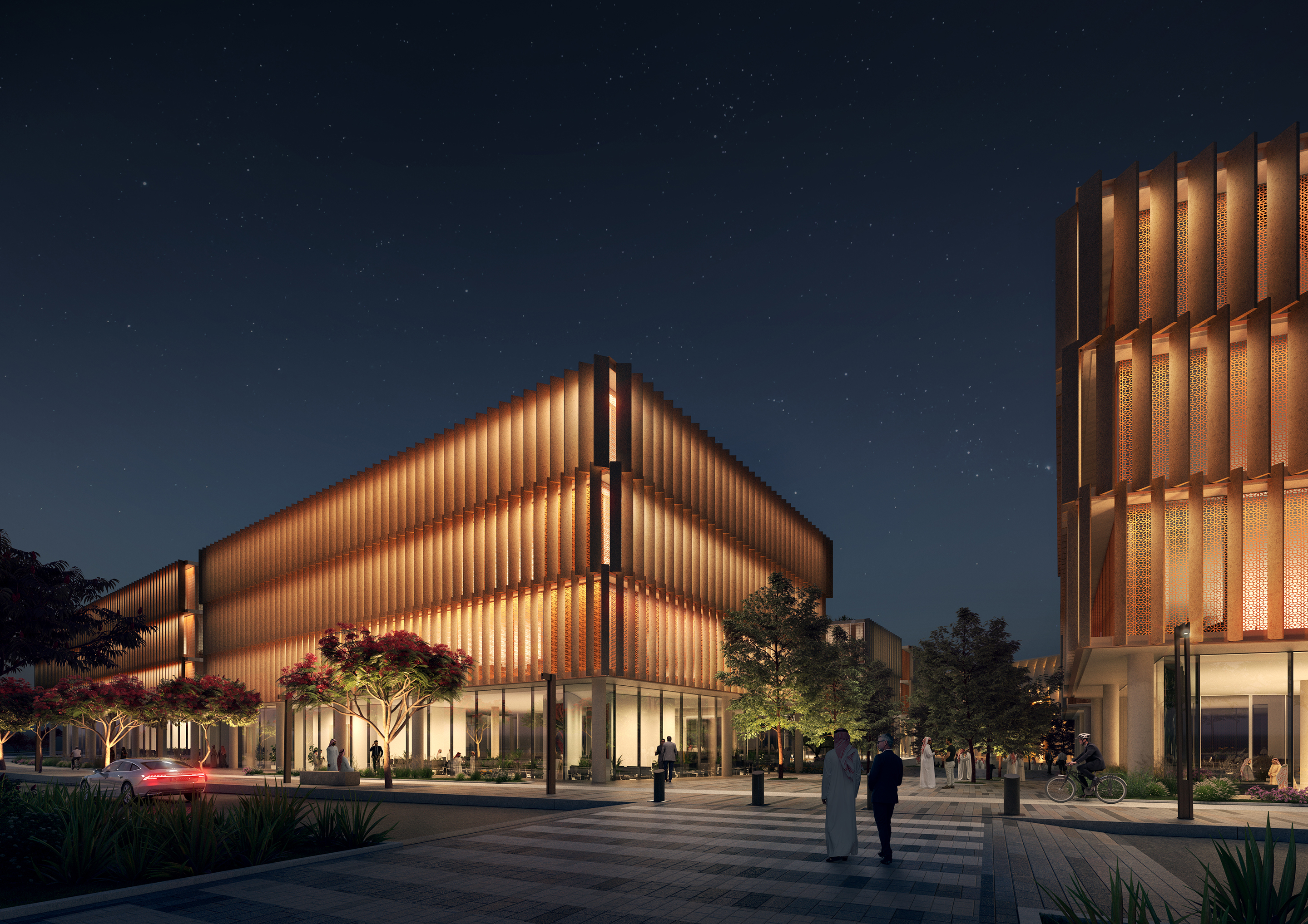 Misk Forum Peninsula Offices by U+A - Architizer