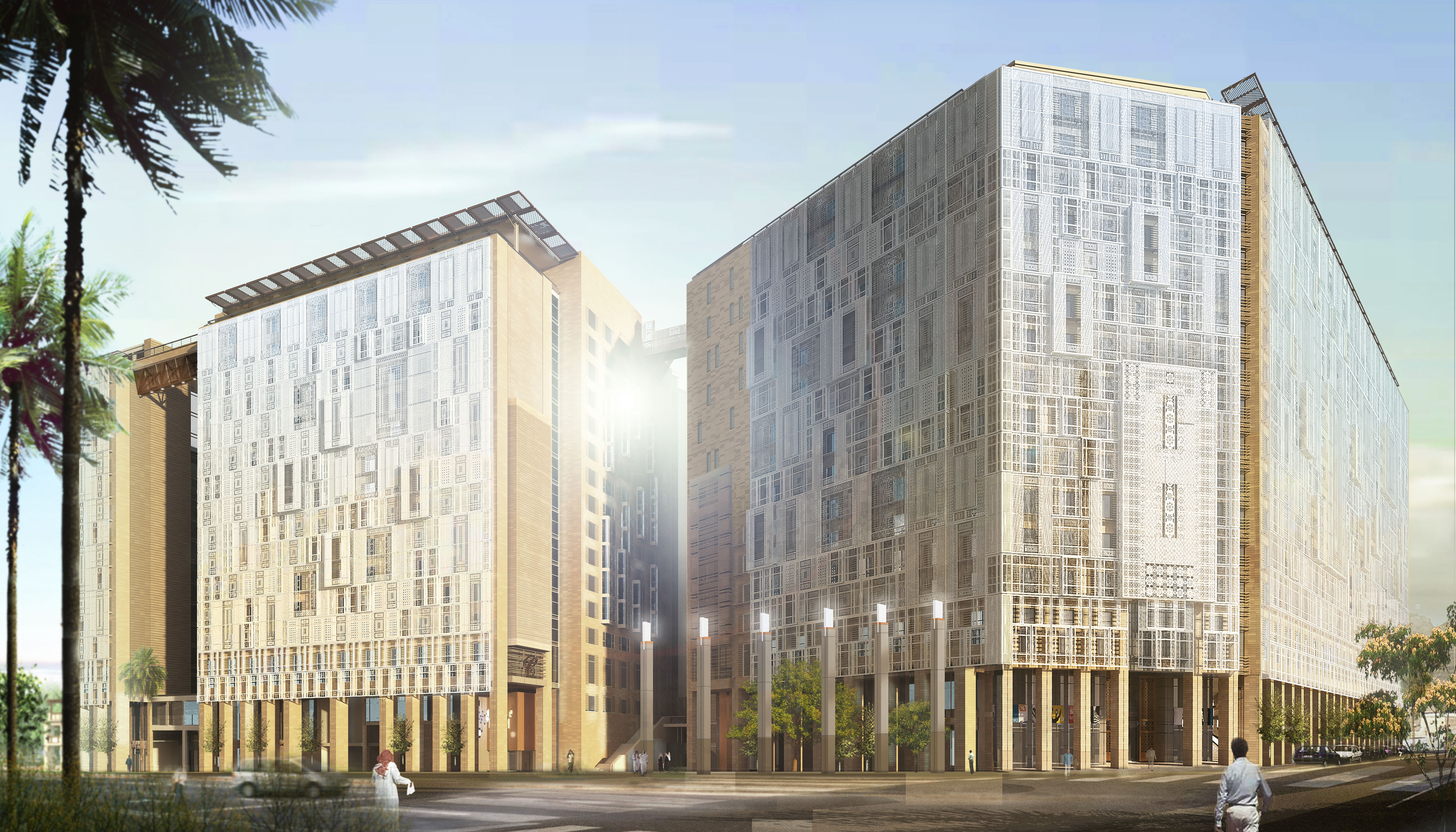 Hotels Complex in Madinah by Omrania - Architizer