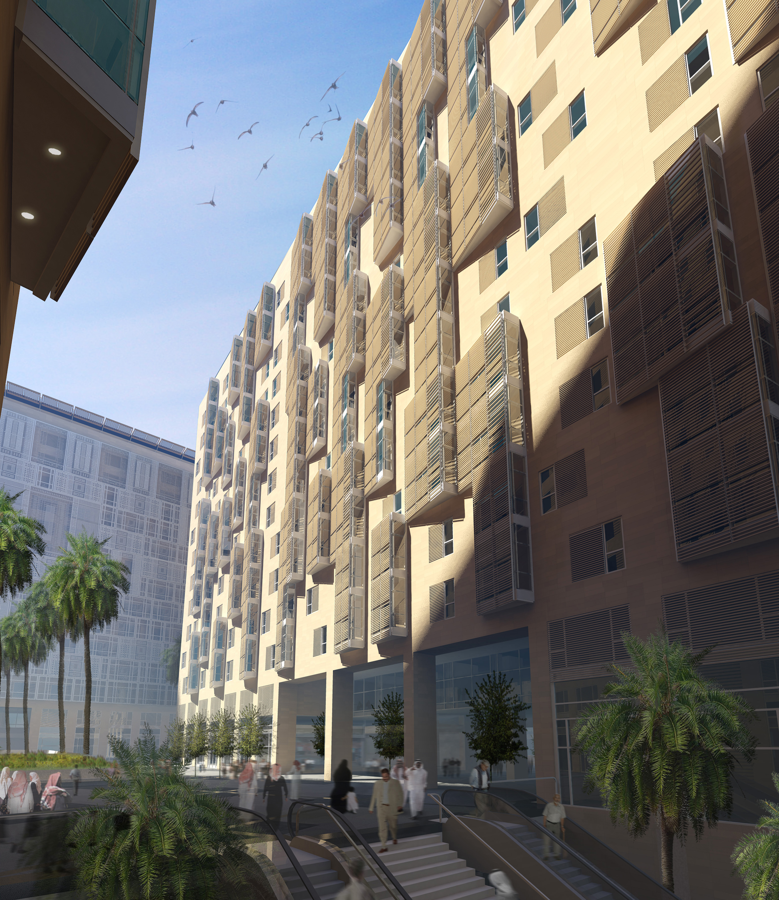 Hotels Complex in Madinah by Omrania - Architizer
