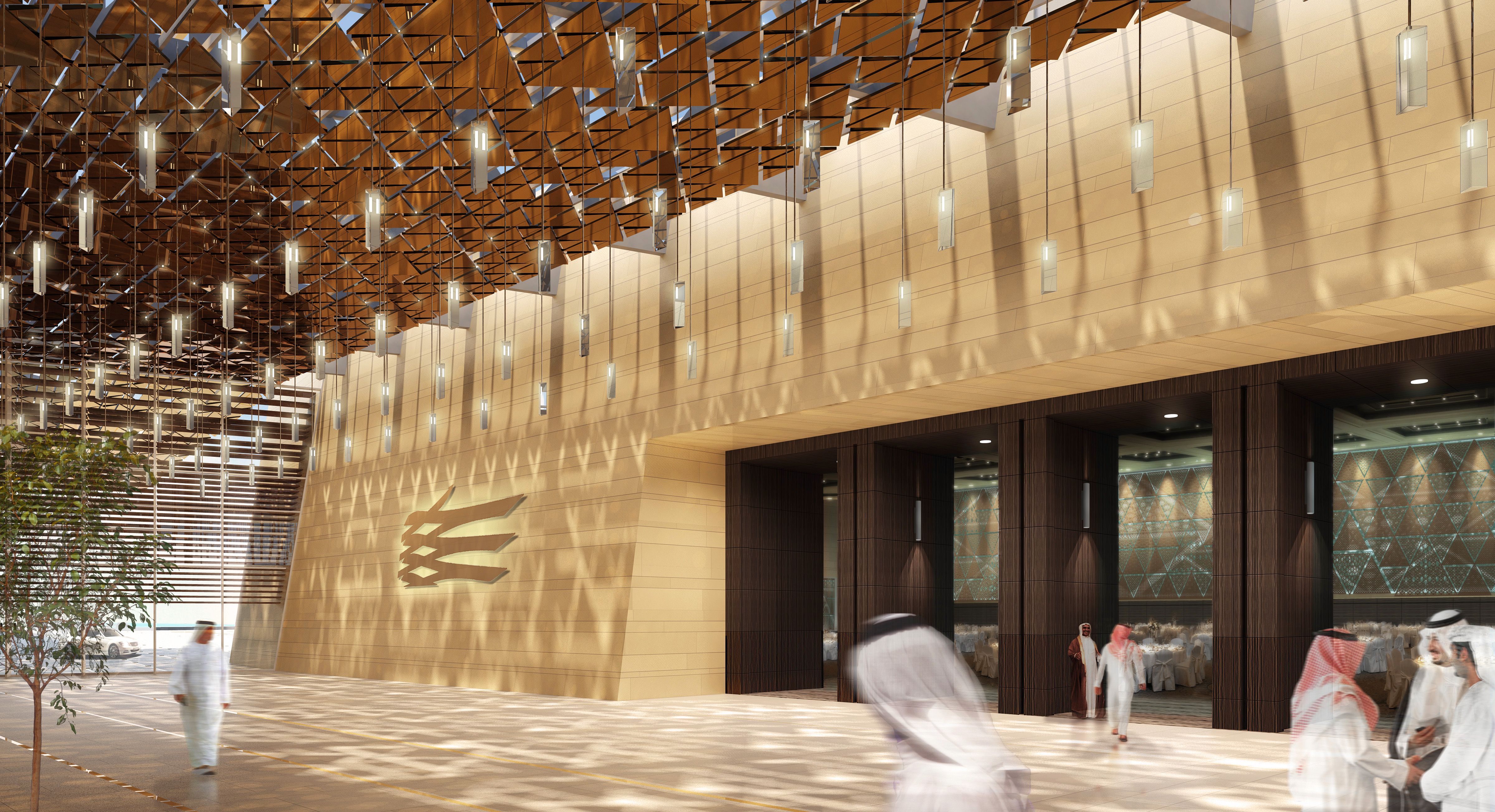 Celebration Hall at Diplomatic Quarter by Omrania - Architizer