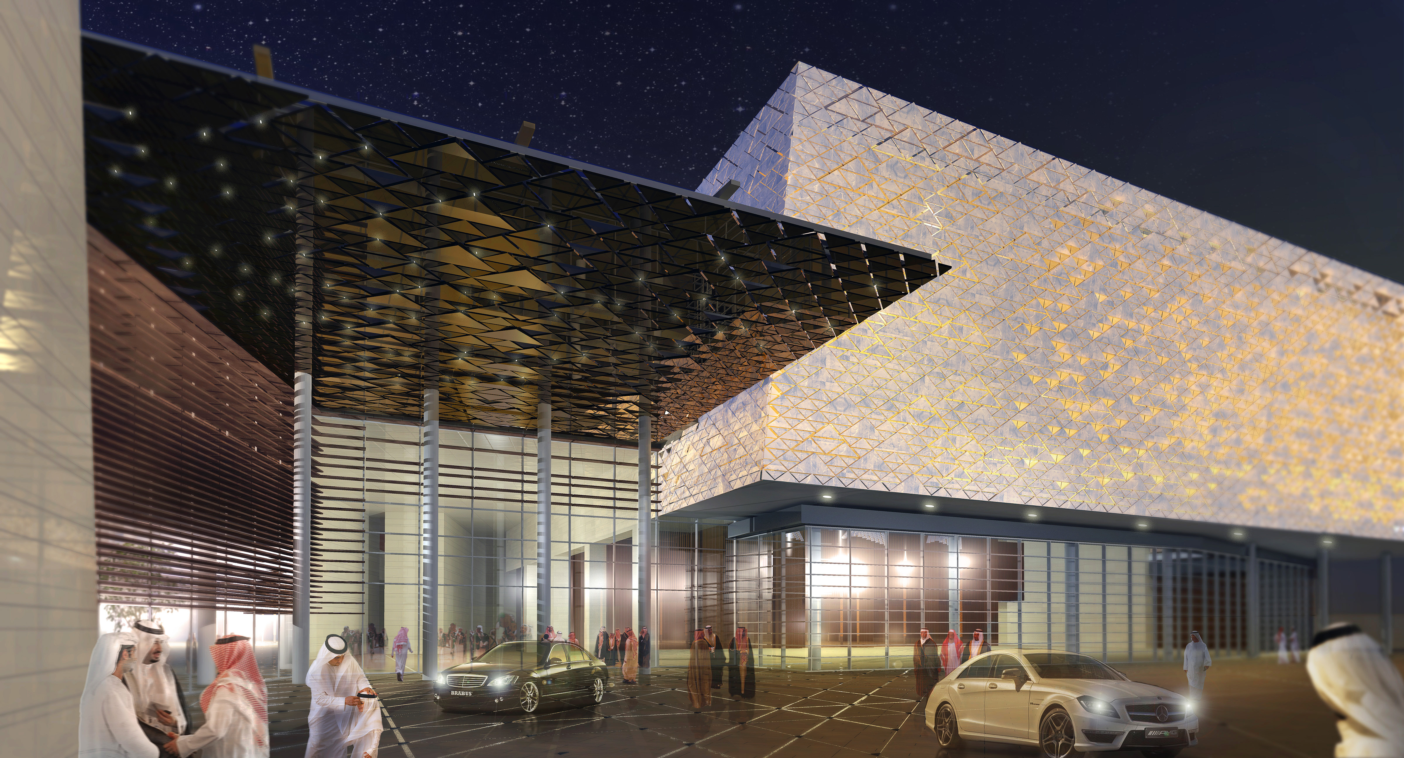 Celebration Hall at Diplomatic Quarter by Omrania - Architizer