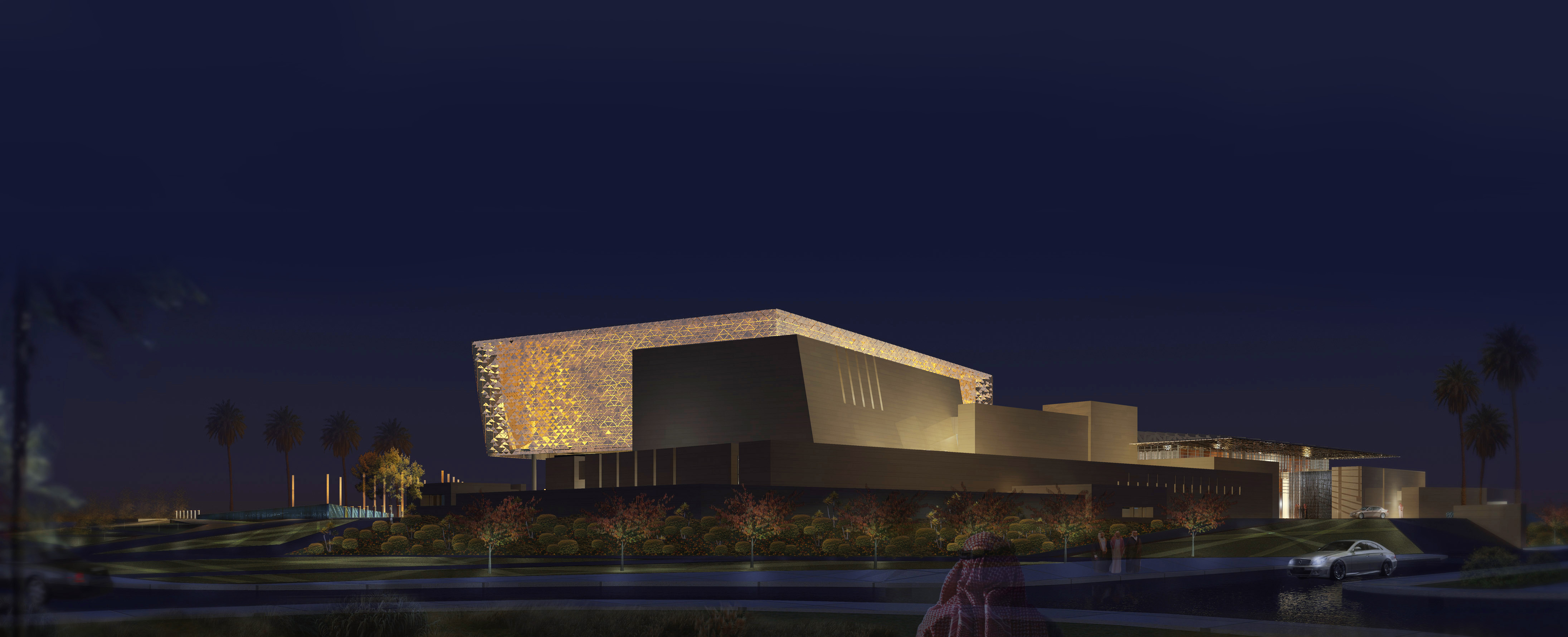 Celebration Hall at Diplomatic Quarter by Omrania - Architizer