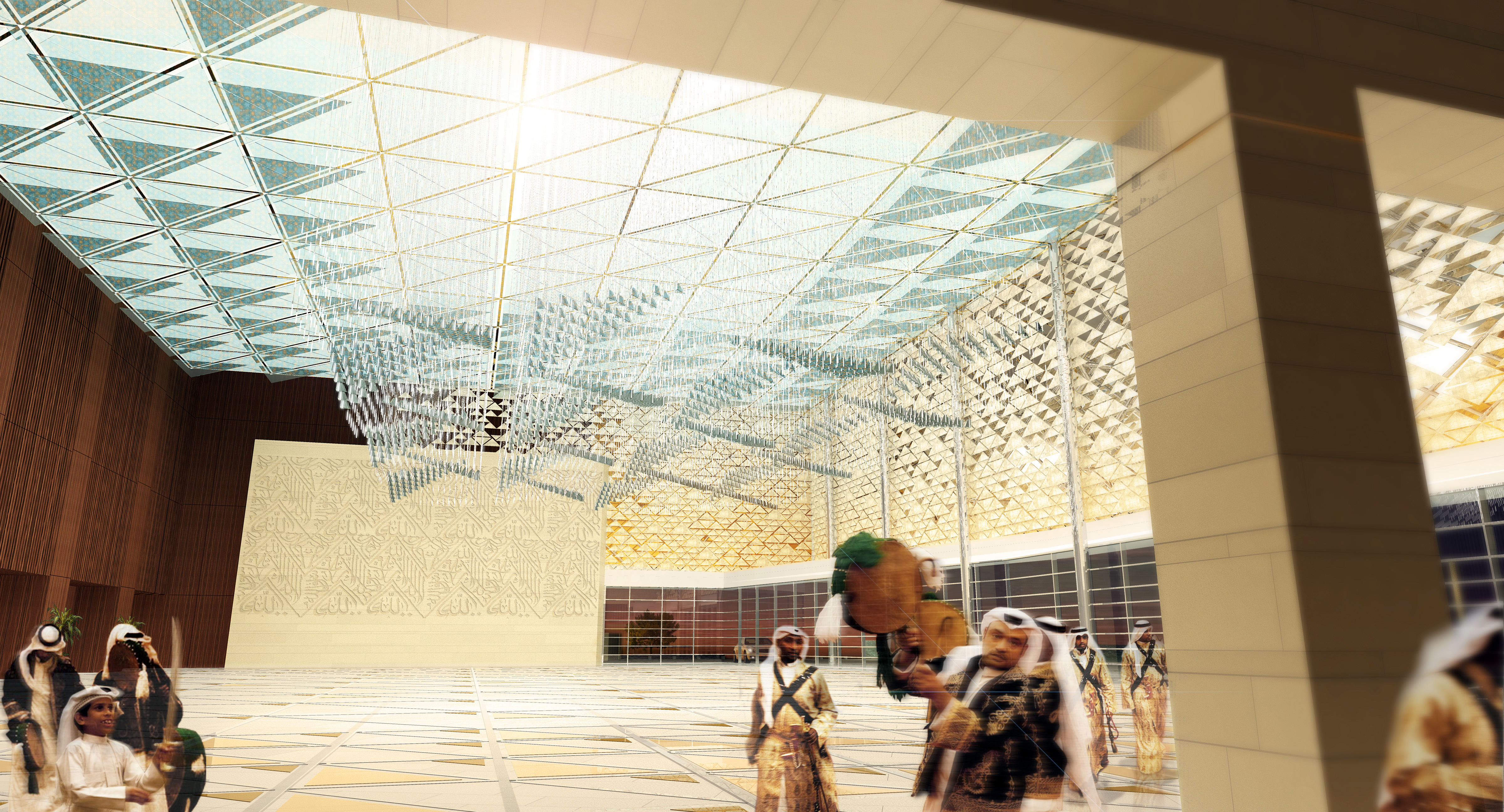 Celebration Hall at Diplomatic Quarter by Omrania - Architizer