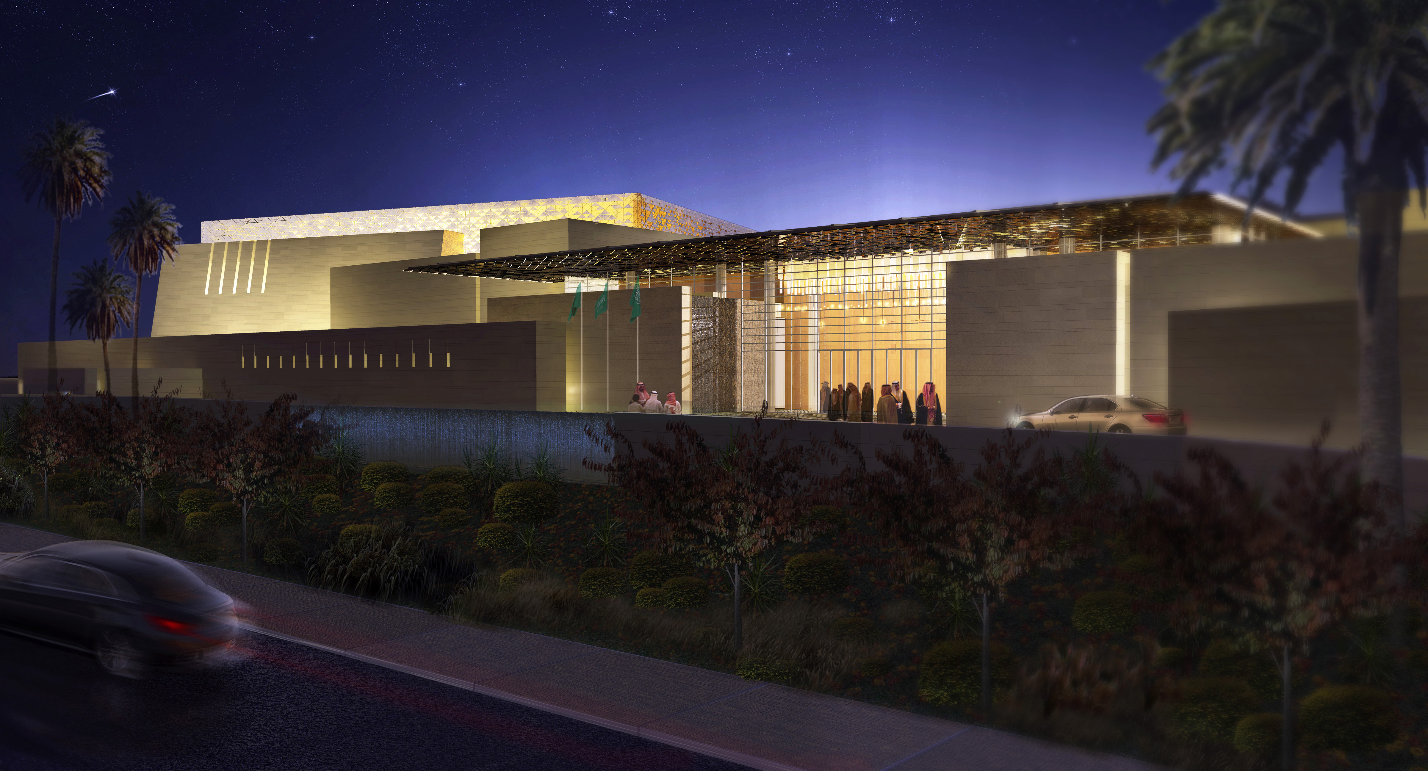 Celebration Hall at Diplomatic Quarter by Omrania - Architizer