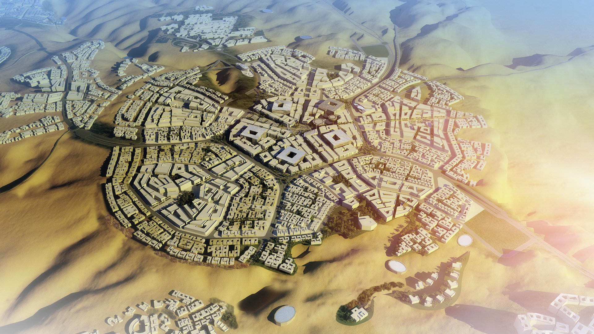 King Abdullah City For Atomic And Renewable Energy by Omrania - Architizer