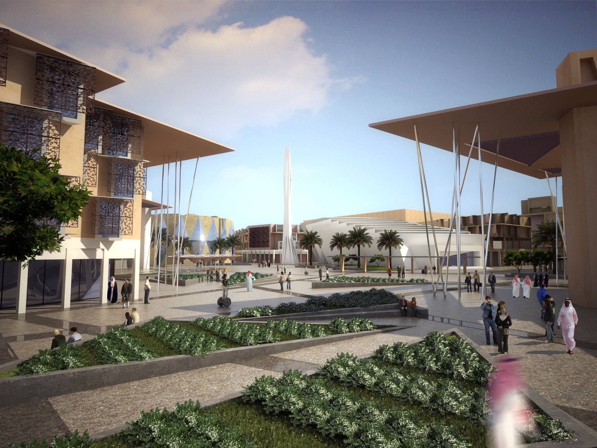 King Abdullah City For Atomic And Renewable Energy by Omrania - Architizer