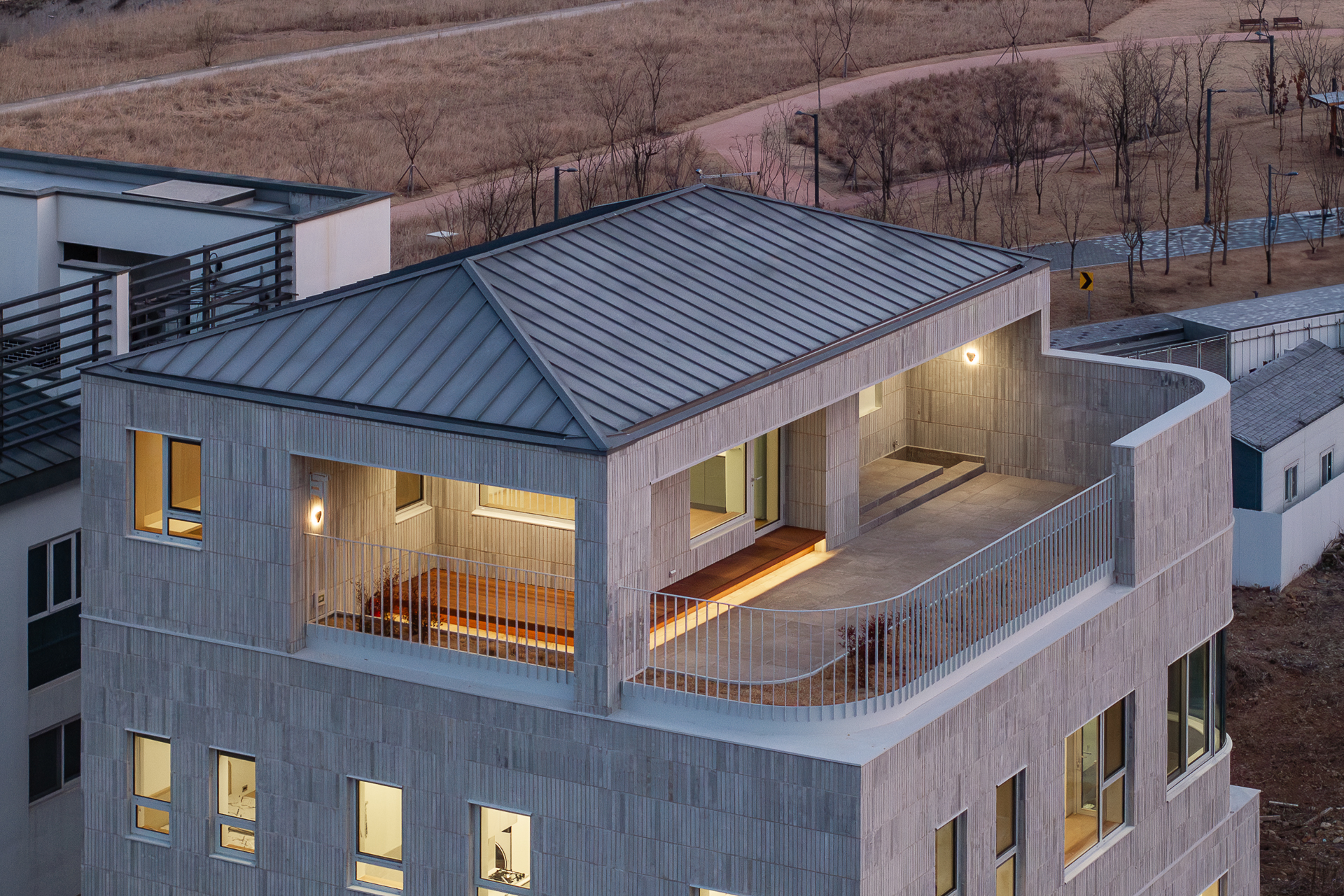 Daegu Yeongyeong-dong commercial-residential building by UTAA - Architizer