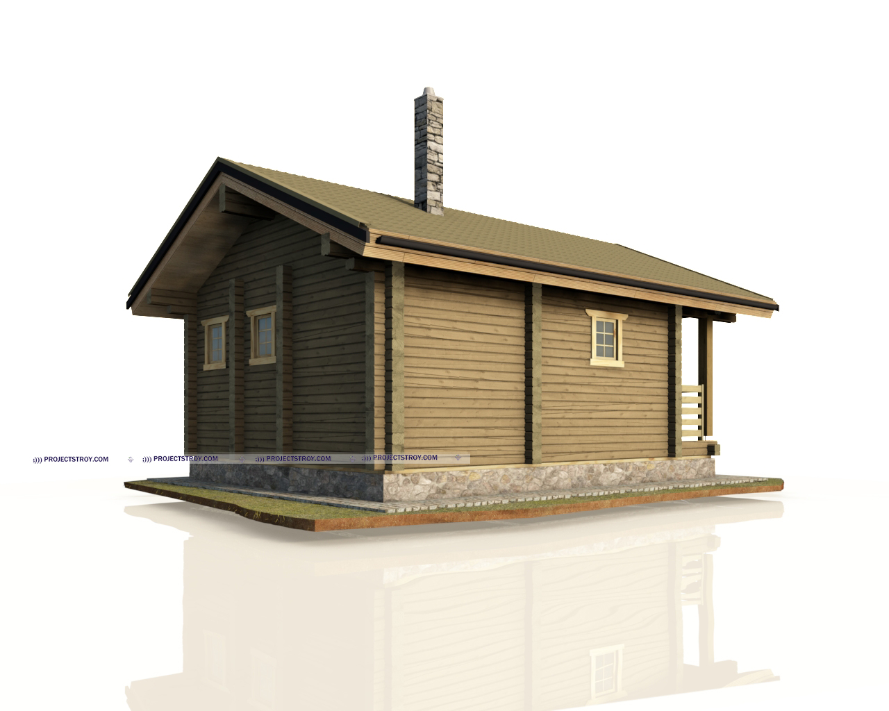 Drawing bath-sauna by Projectstroy drawings log cabins | home ...