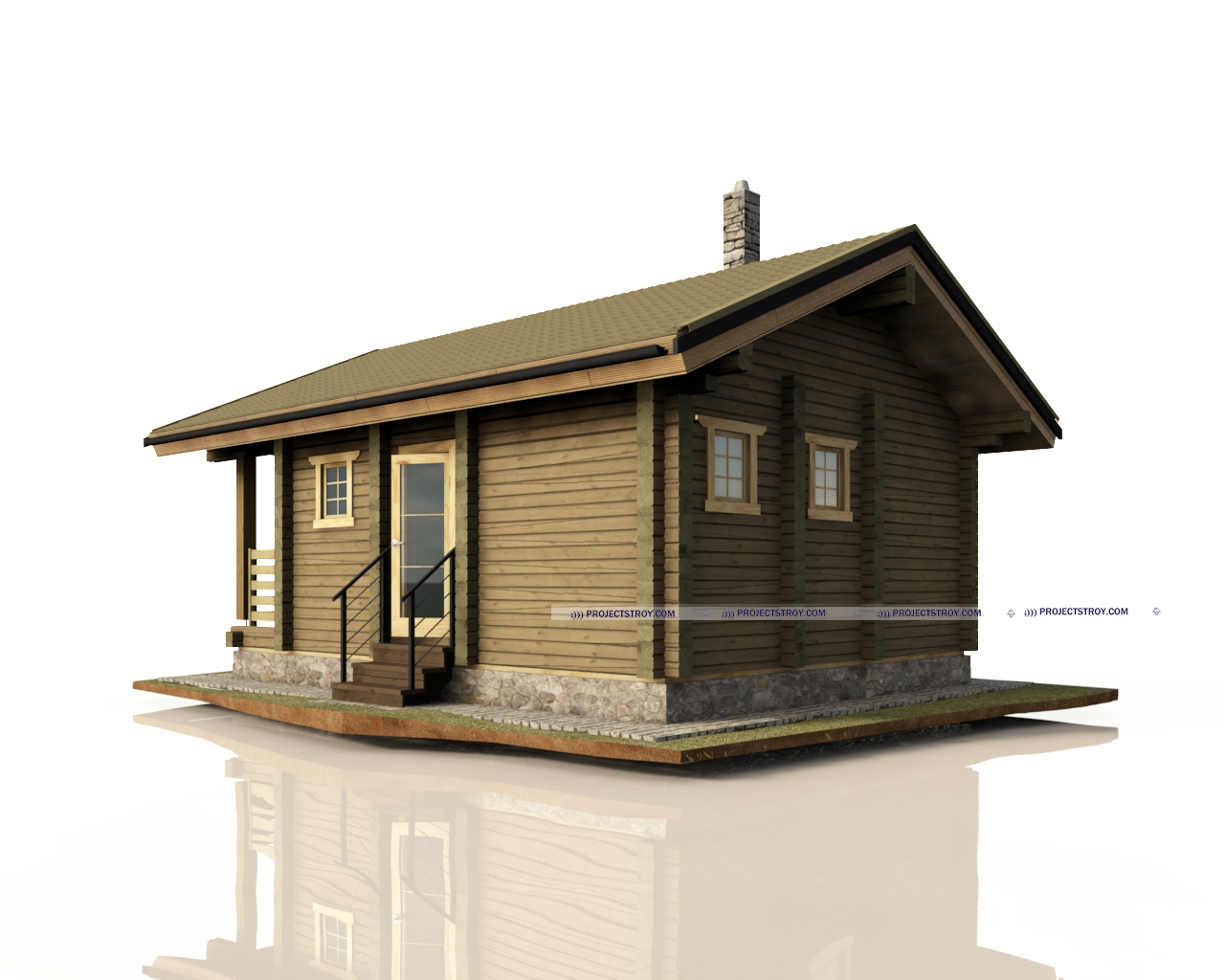 Drawing bath-sauna by Projectstroy drawings log cabins | home ...