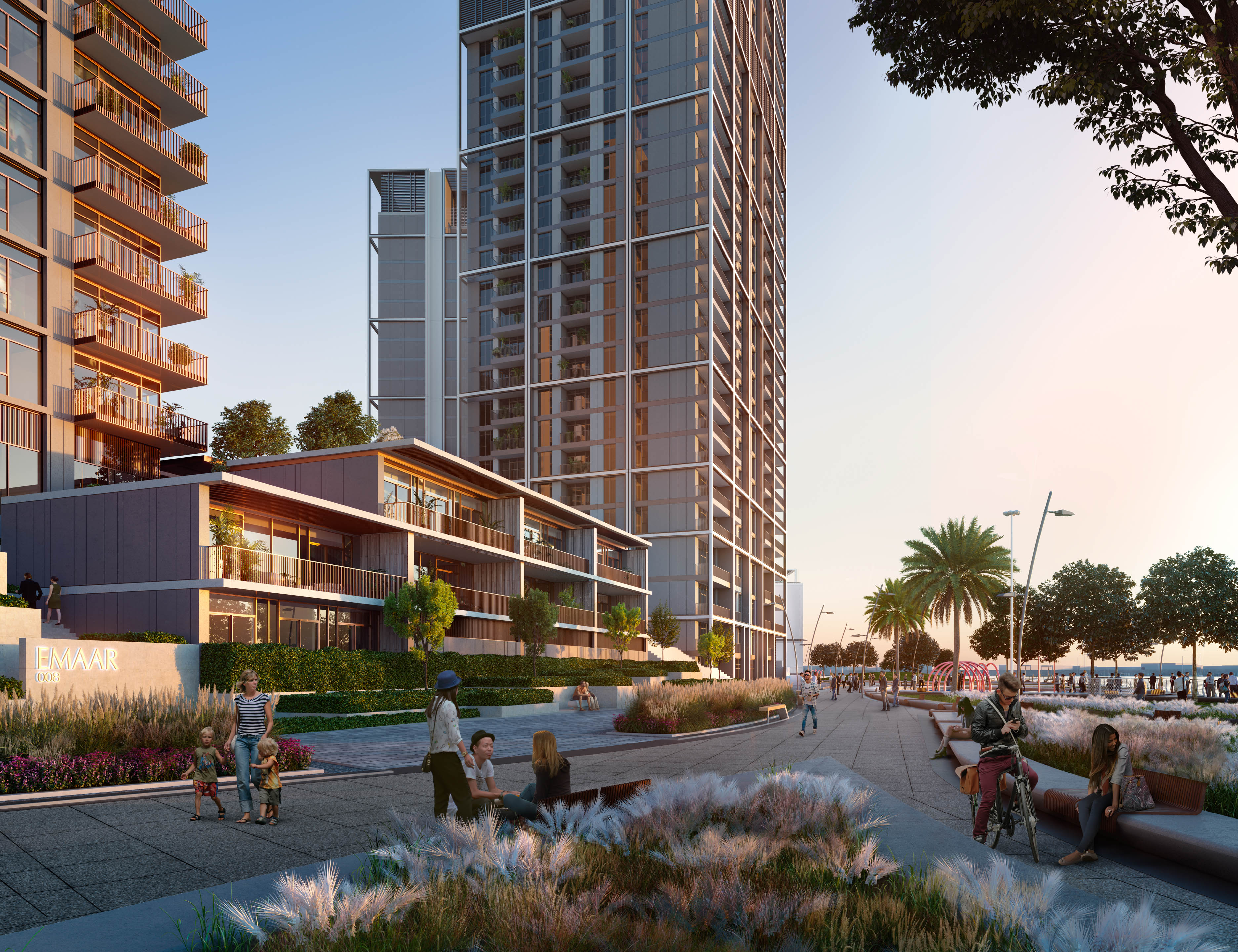 Creek Crescent at Dubai Creek Harbour by Emaar by U+A - Architizer