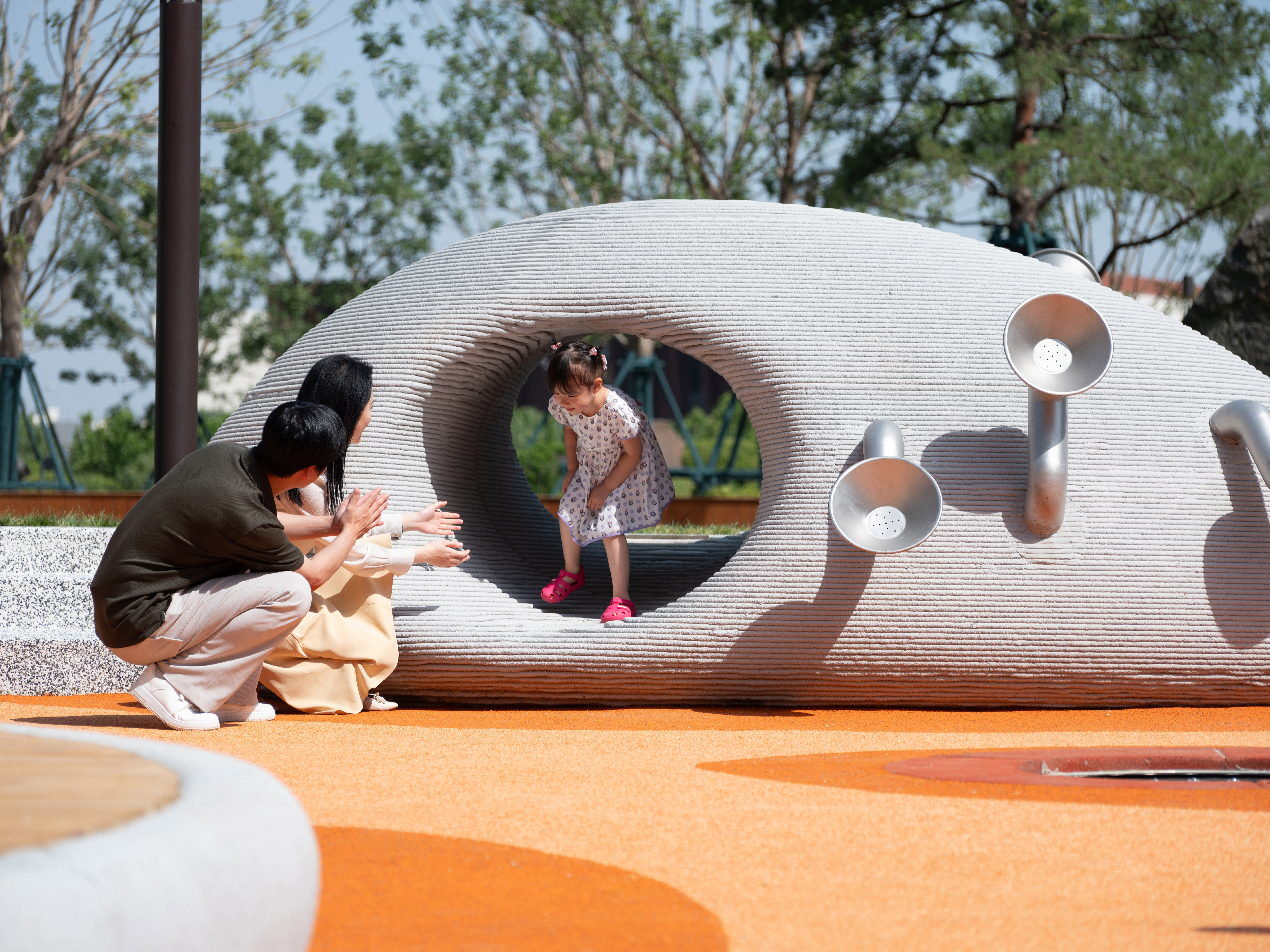 Boulder Park: The First 3D Concrete-Printed Playground by XISUI Design ...