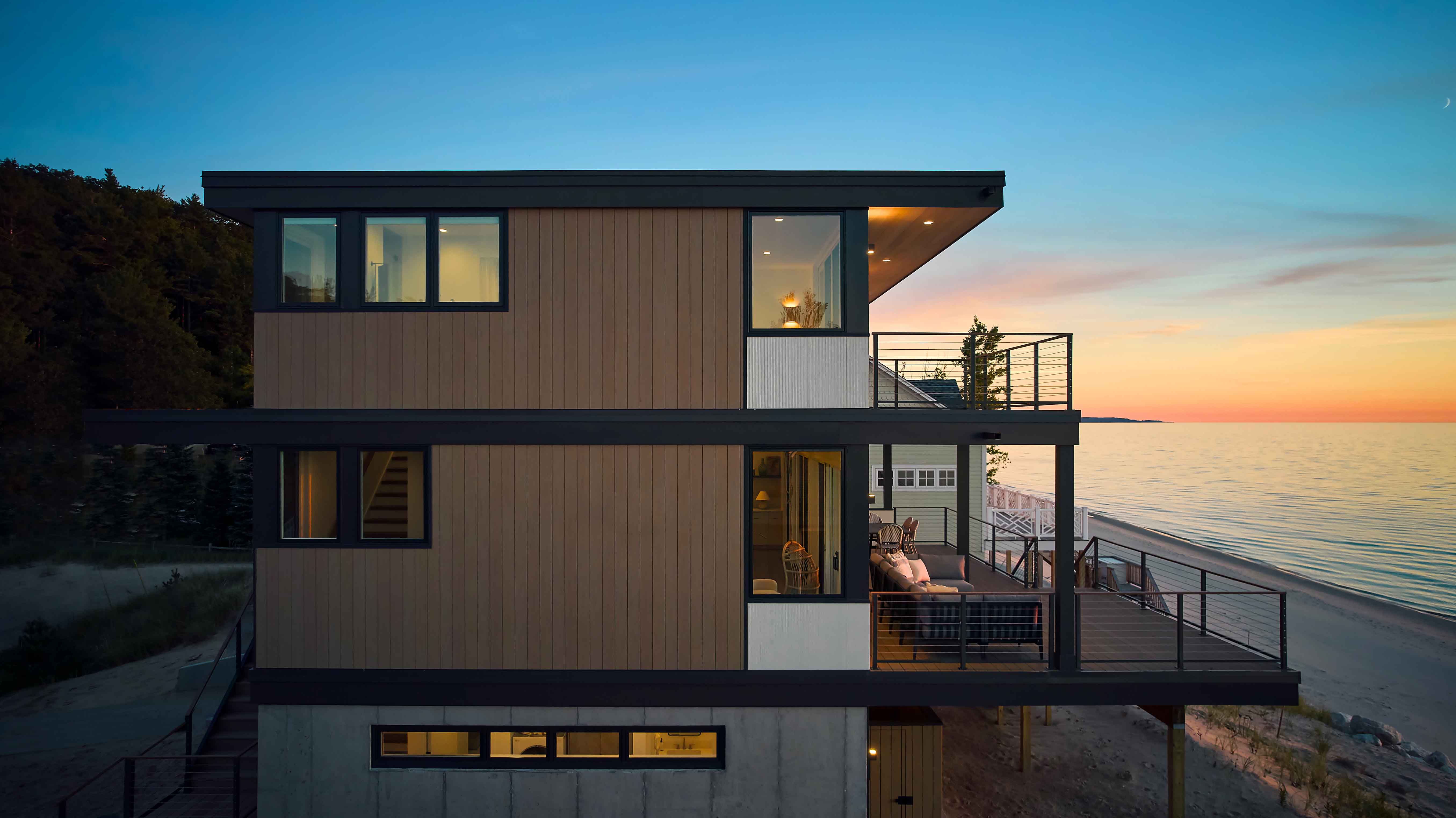Lake Michigan Beach House by Mathison Mathison Architects - Architizer