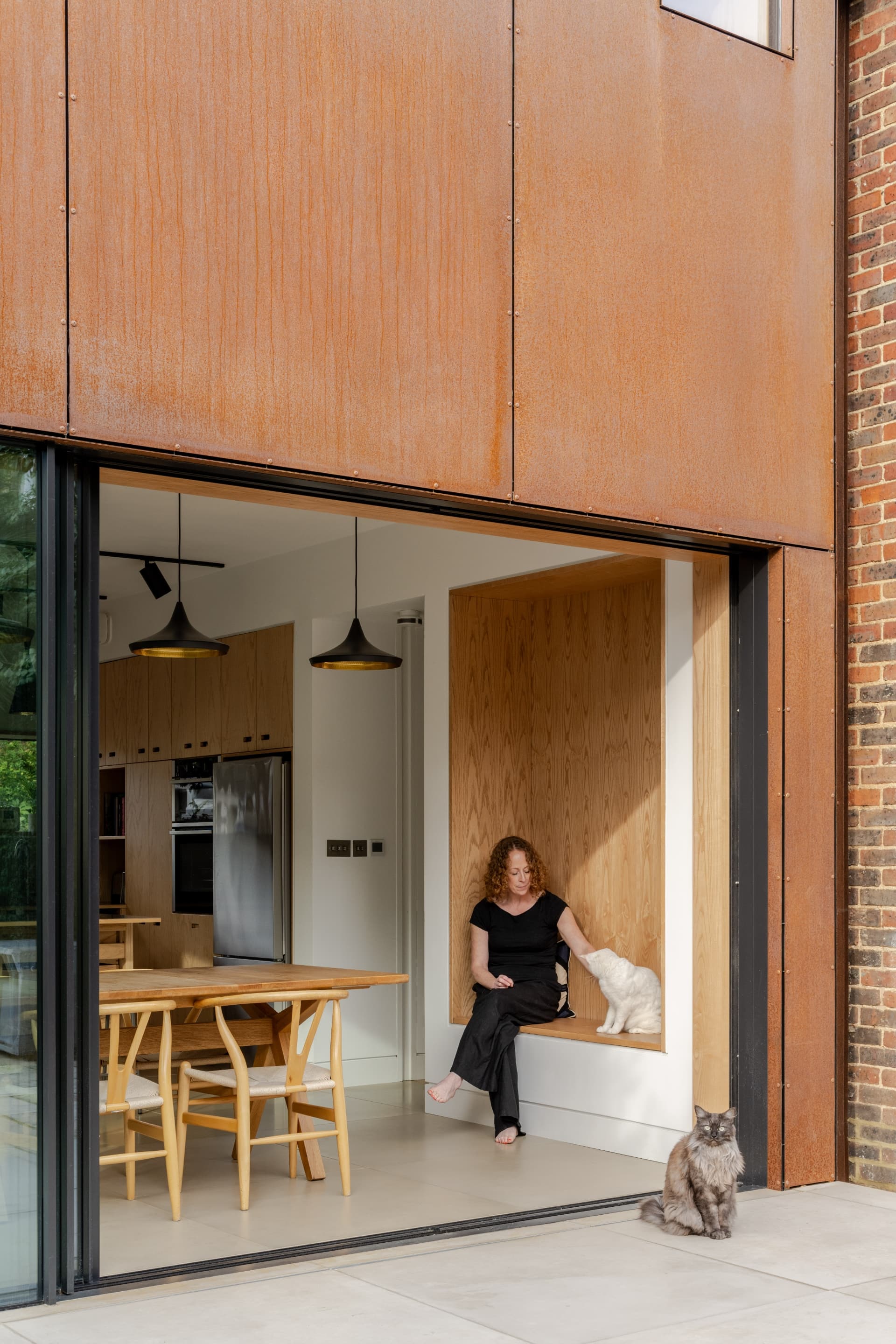 Rusty House on the Rye by Fluid Glass - Architizer