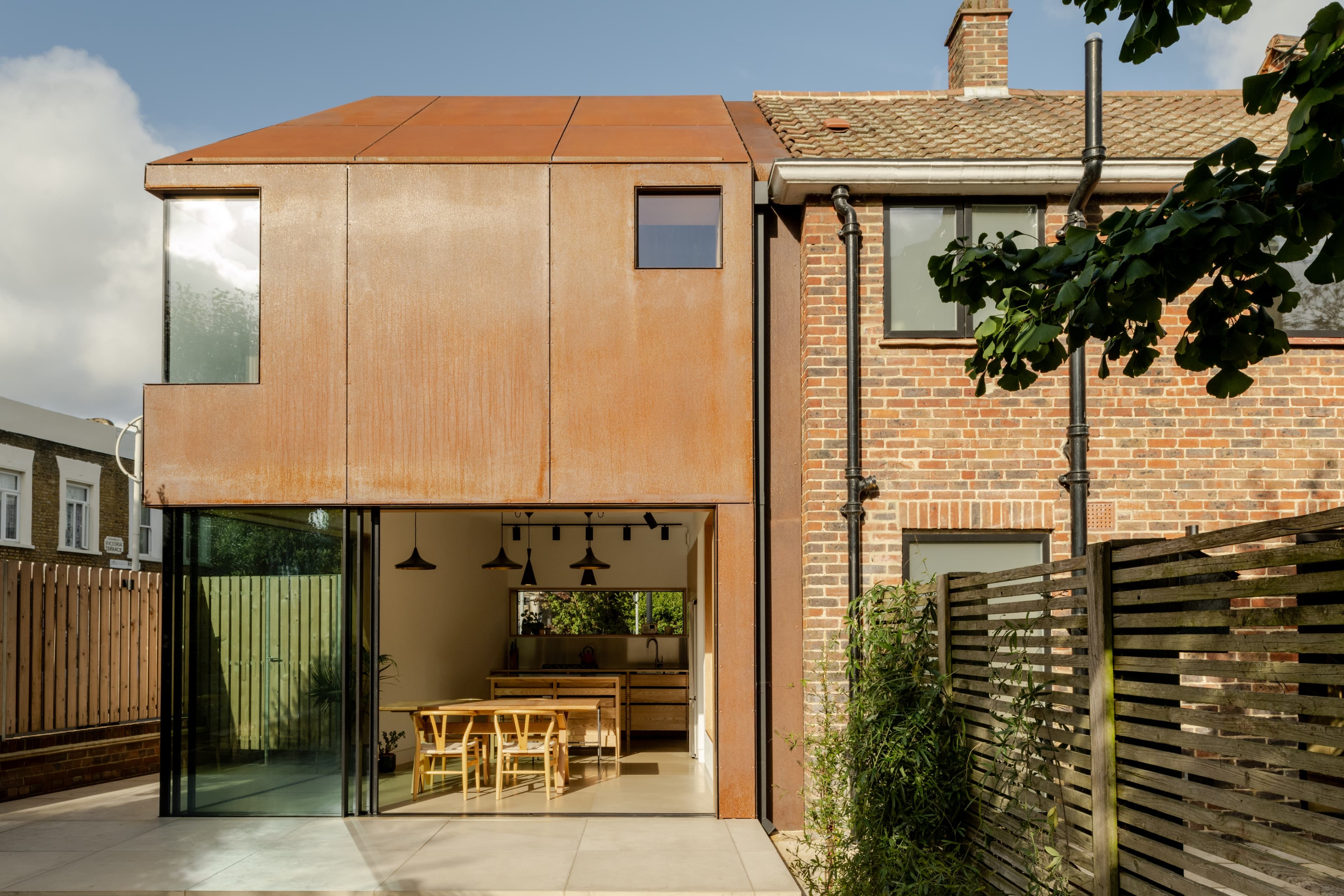 Rusty House on the Rye by Fluid Glass - Architizer