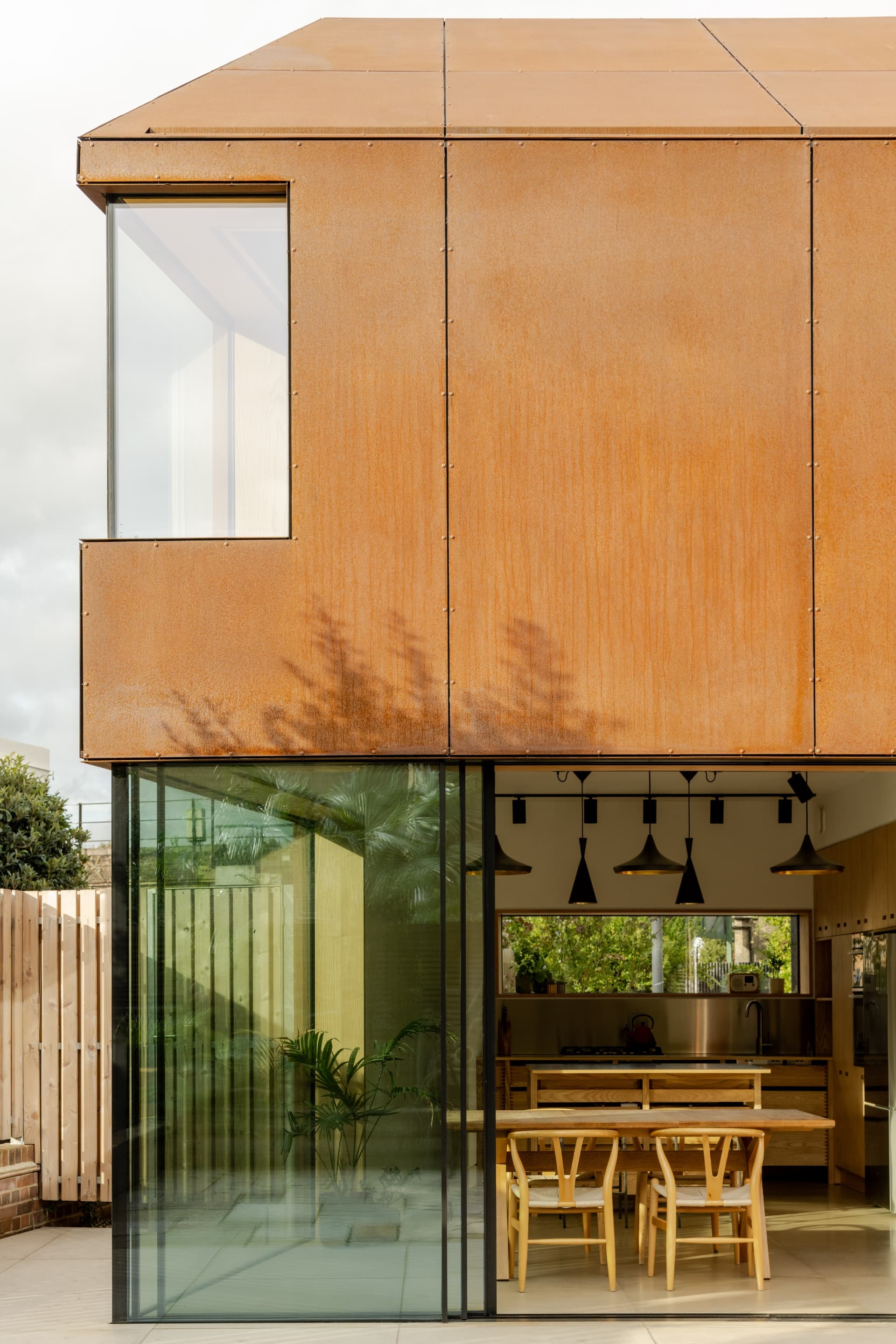 Rusty House on the Rye by Fluid Glass - Architizer